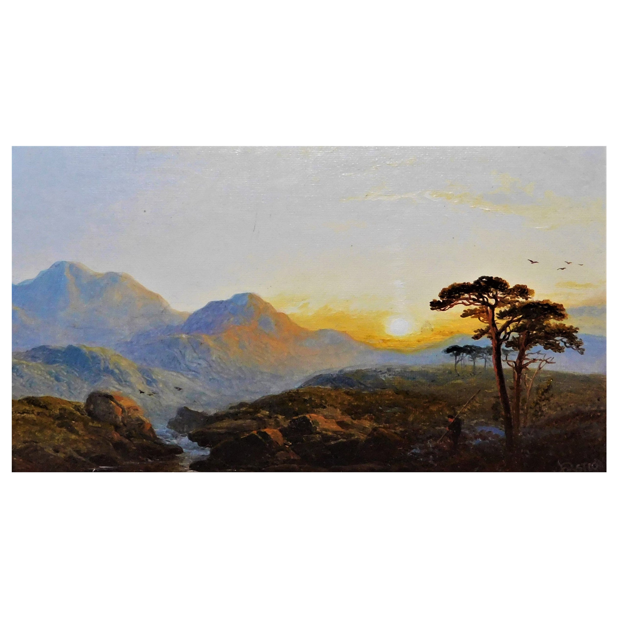 Georges Alphonse Rousseau 'BOY' Painting at 1stDibs