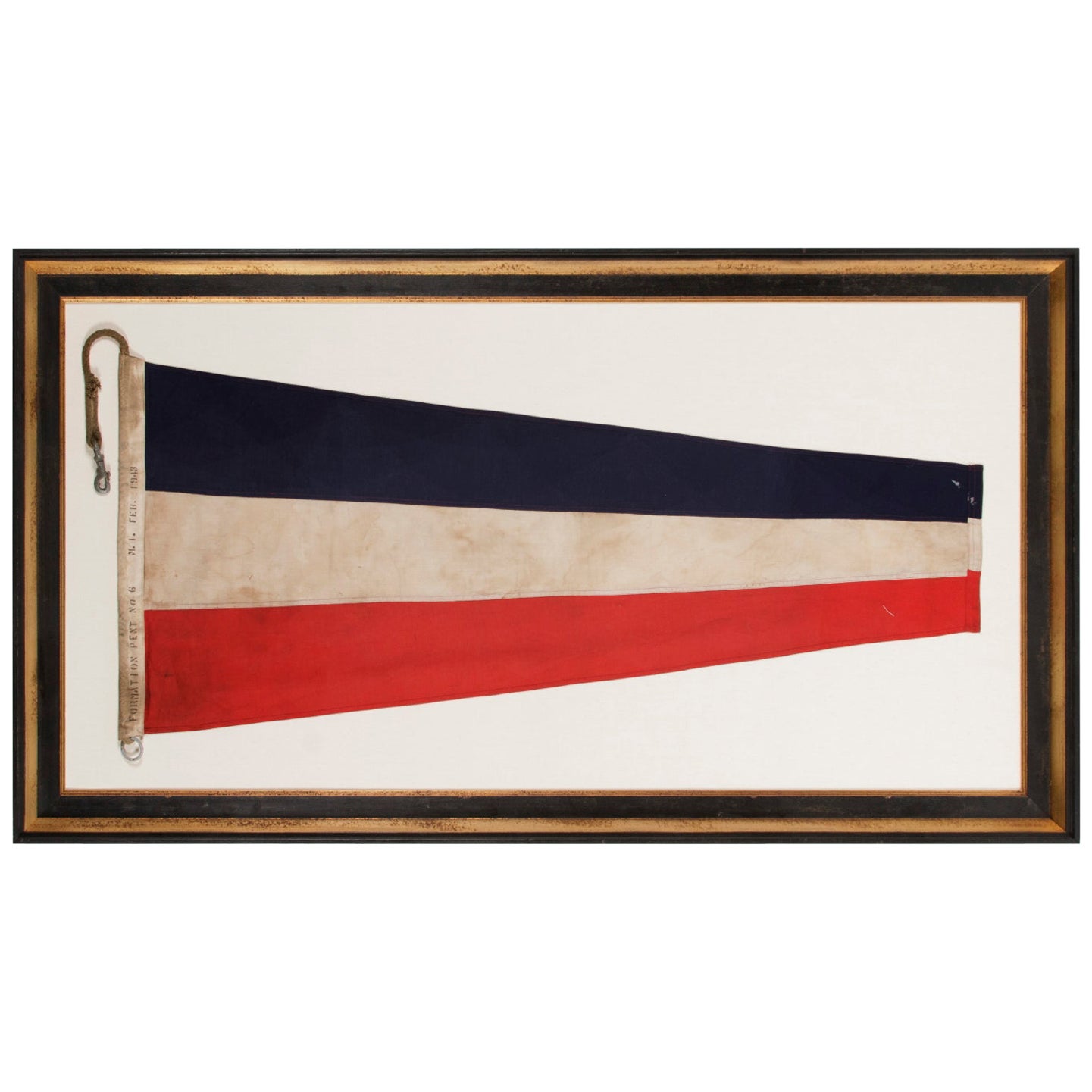 Vintage U.S. Navy Pennant, circa 1940s at 1stDibs