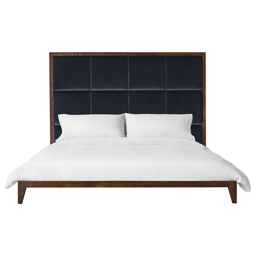 Maple Platform California King Bed with Floating Nightstands by Gerald ...