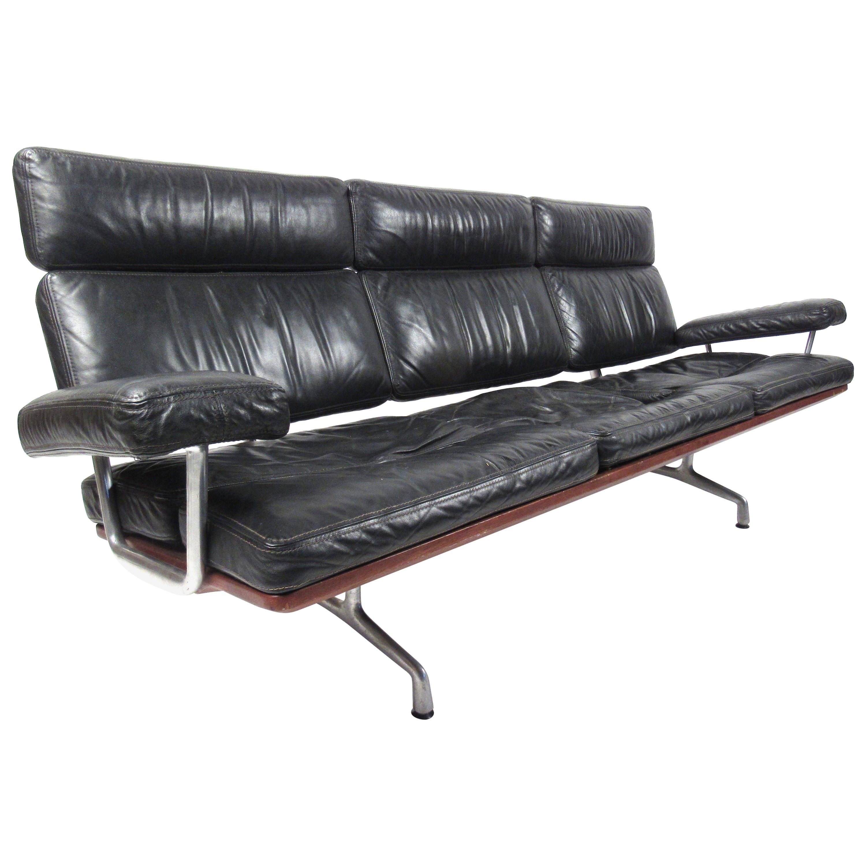 Early Eames Sofa Compact by Herman Miller at 1stDibs