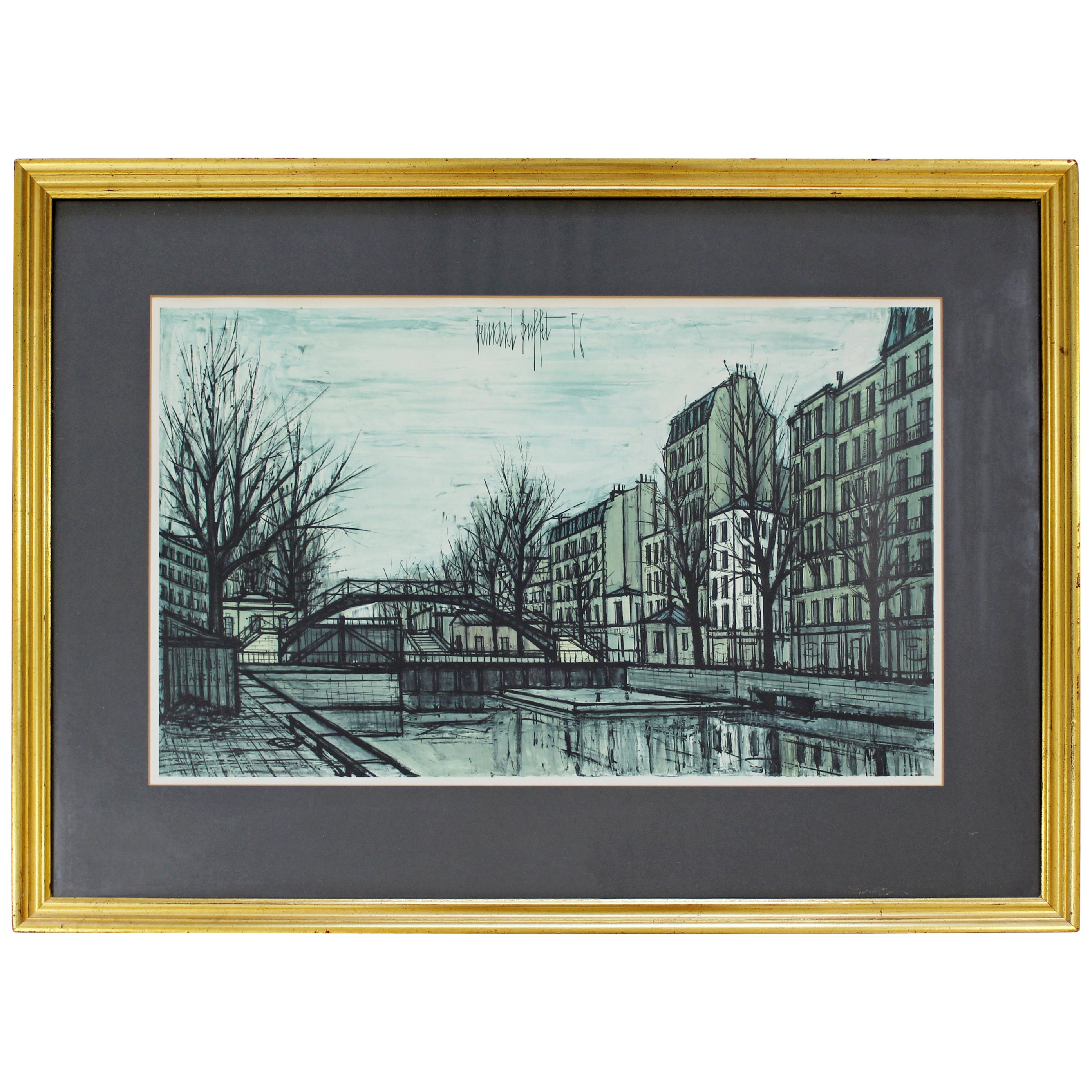 Bernard Buffet Original Lithograph 1st Printing Art For Sale at 1stDibs