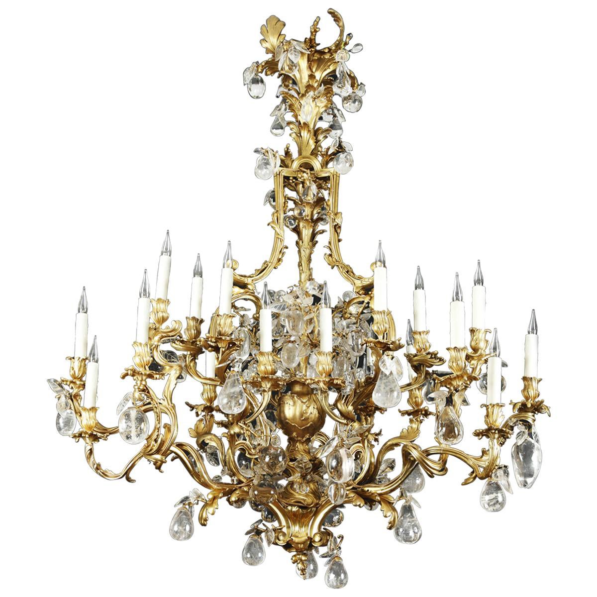 French Crystal Chandelier Circa 1890 at 1stDibs