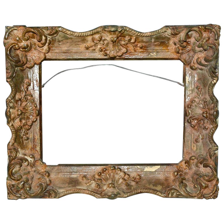 Small Rococo-Style Picture Frame For Sale at 1stDibs