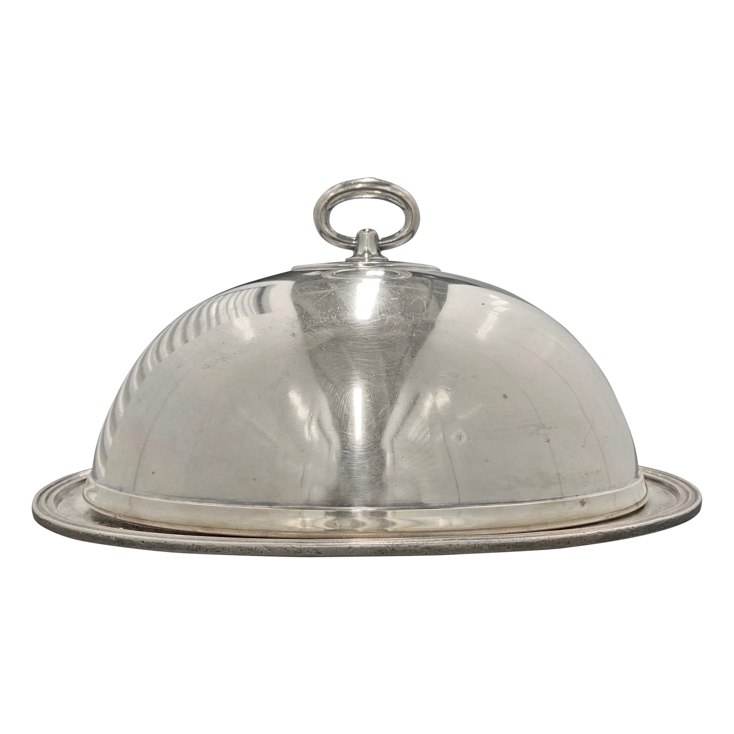 Antique Serving Silver Plated Meat Food Turkey Dome Cover Victorian ...