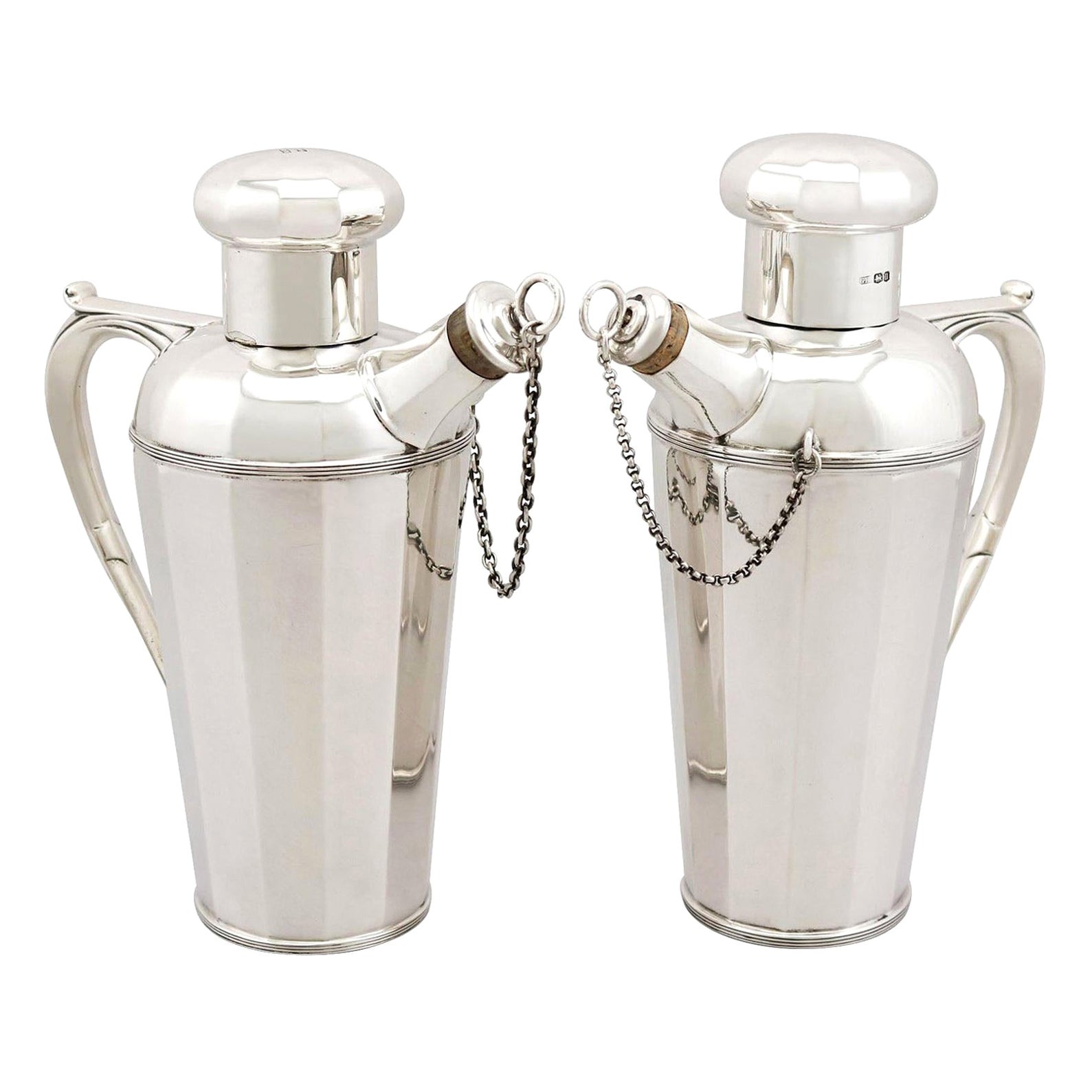 Antique Tiffany American Art Deco Sterling Silver Cocktail Shaker For ...