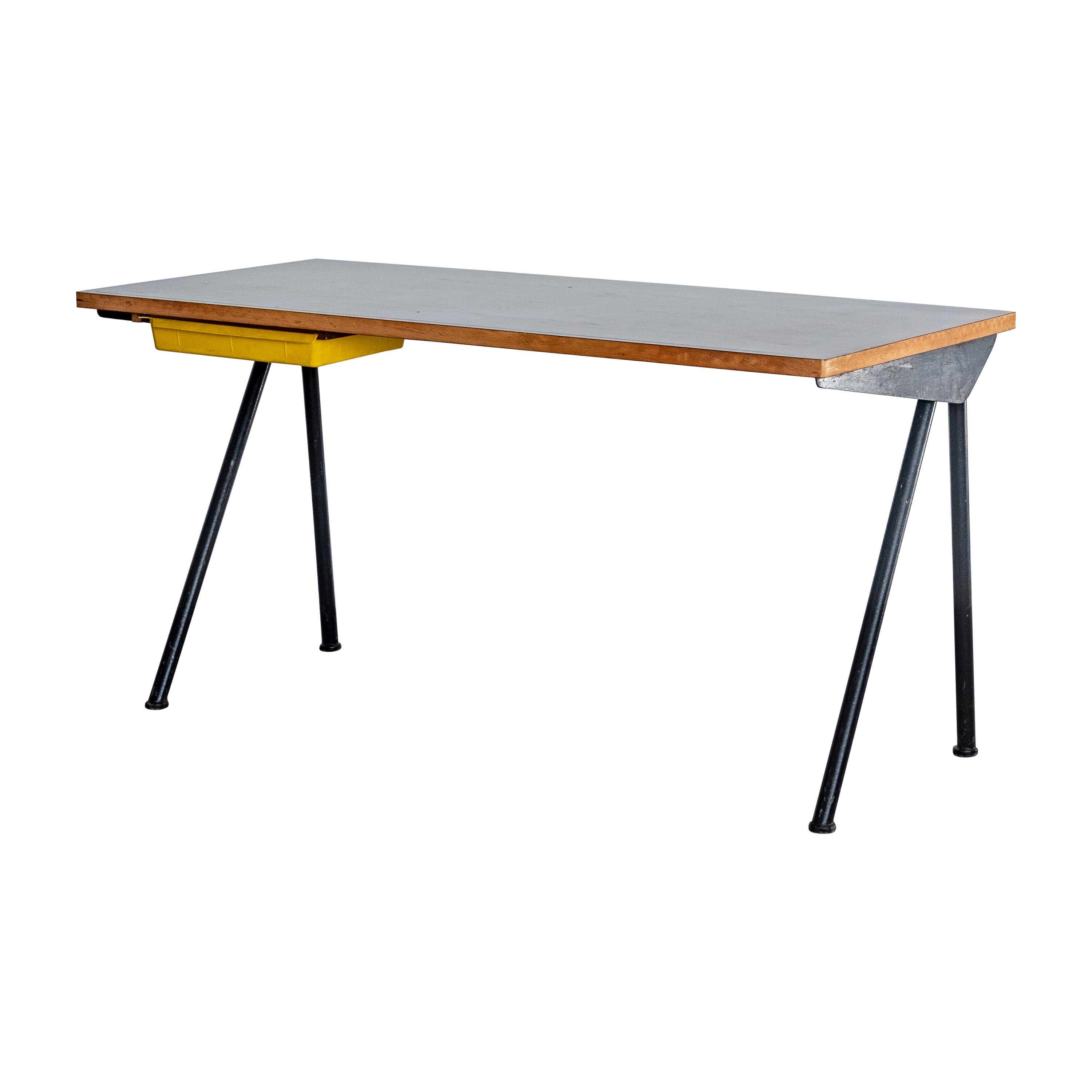 Jean Prouve Compass Desk at 1stDibs
