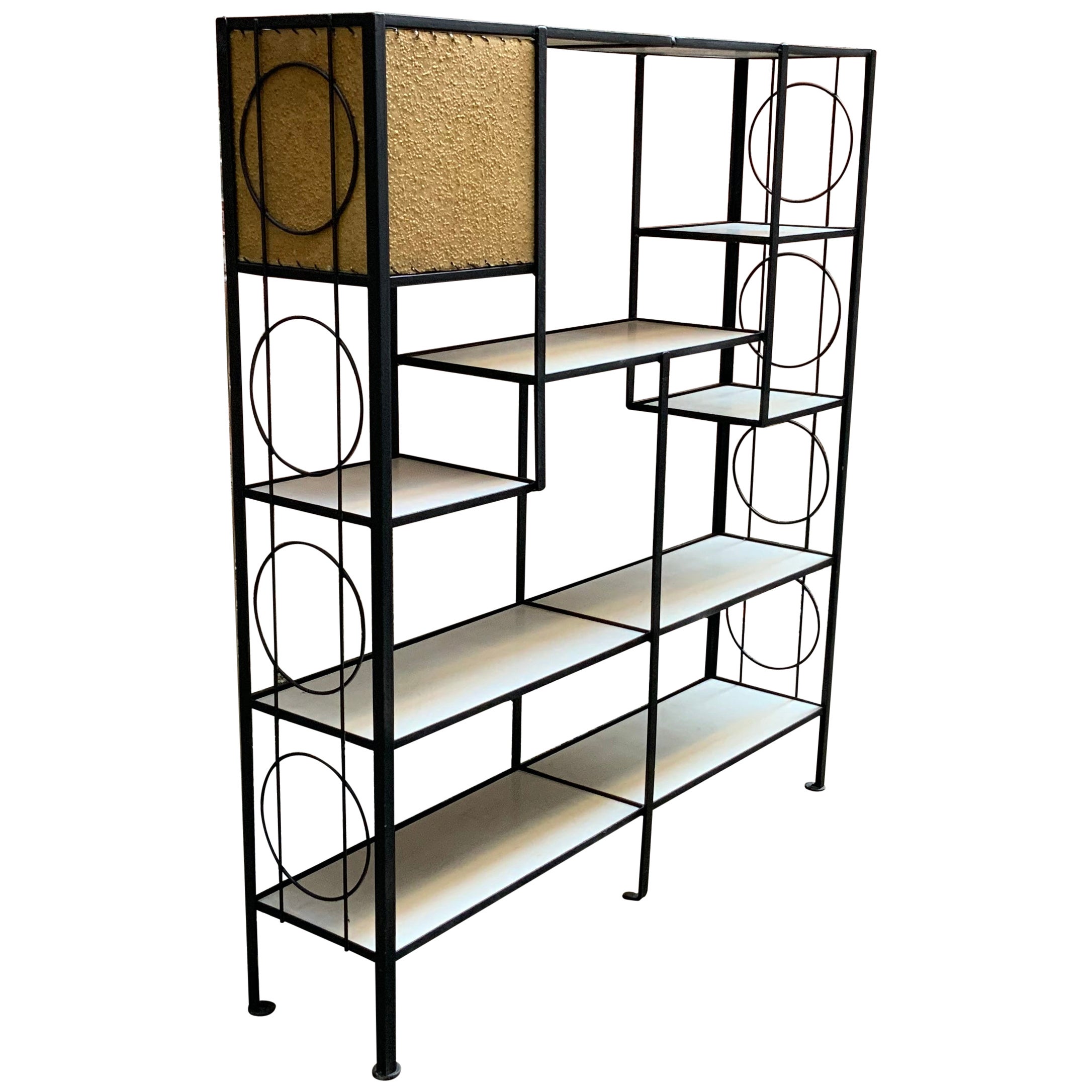 Modern Geometric Shelving Unit at 1stDibs