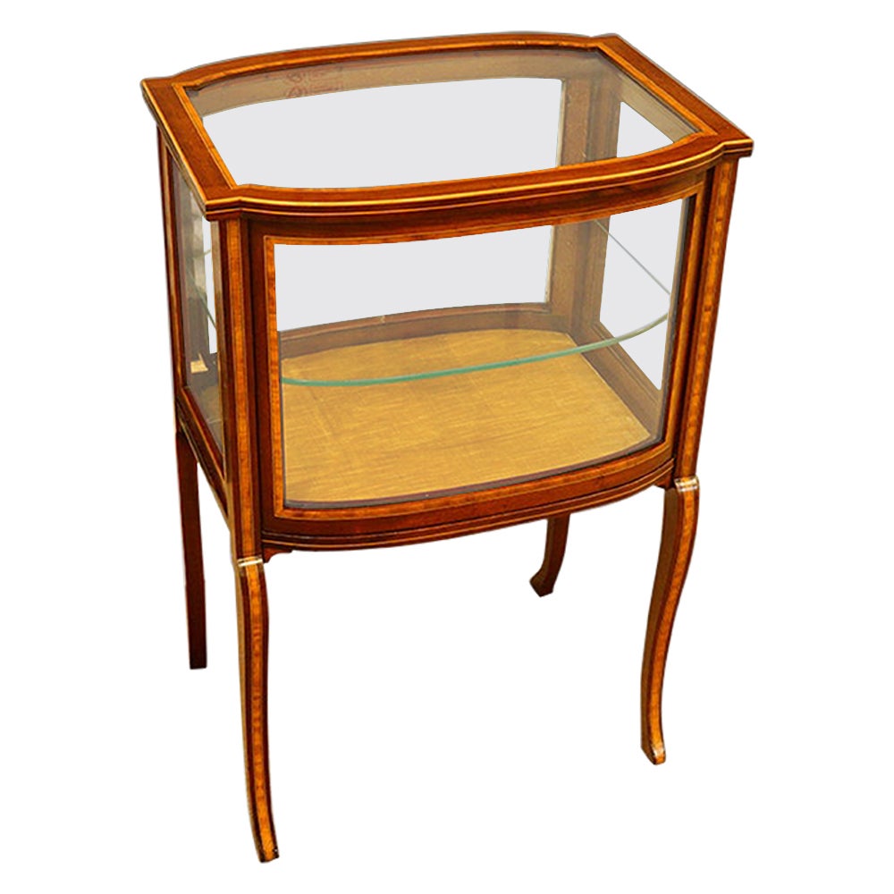 Mid Century Modern Curio Display Cabinet at 1stDibs