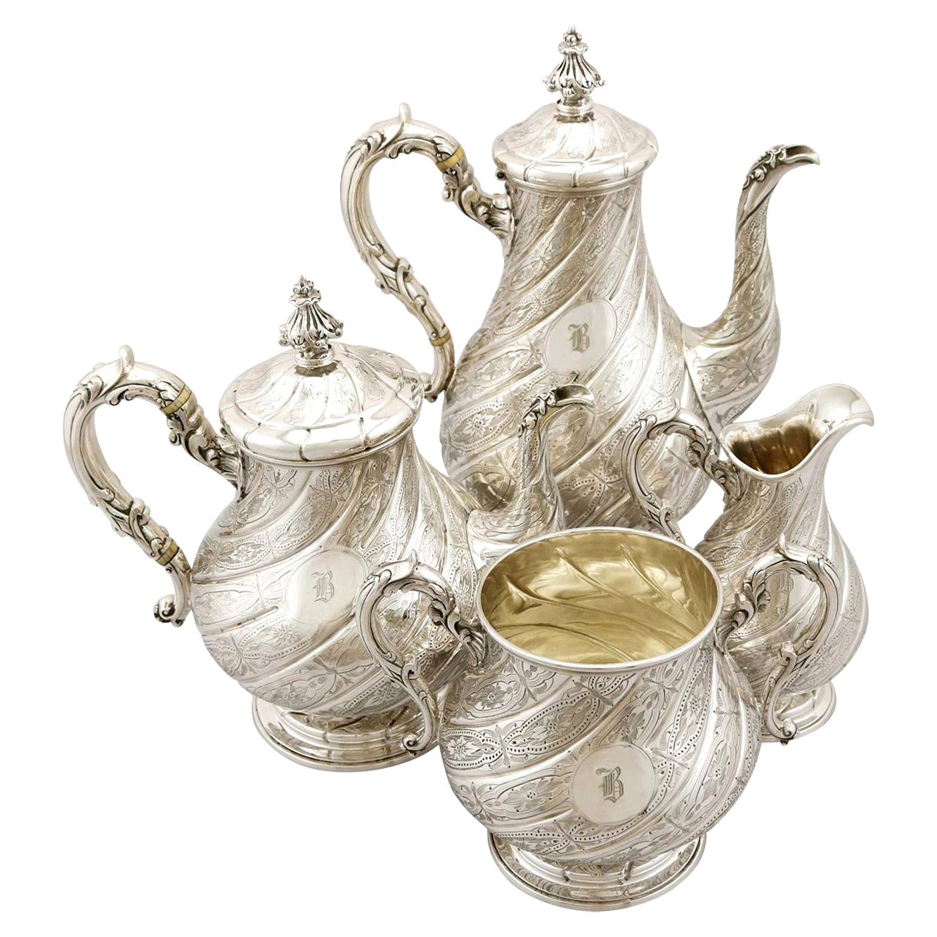 Sterling Coffee and Tea Service by Massimo Vignelli at 1stDibs