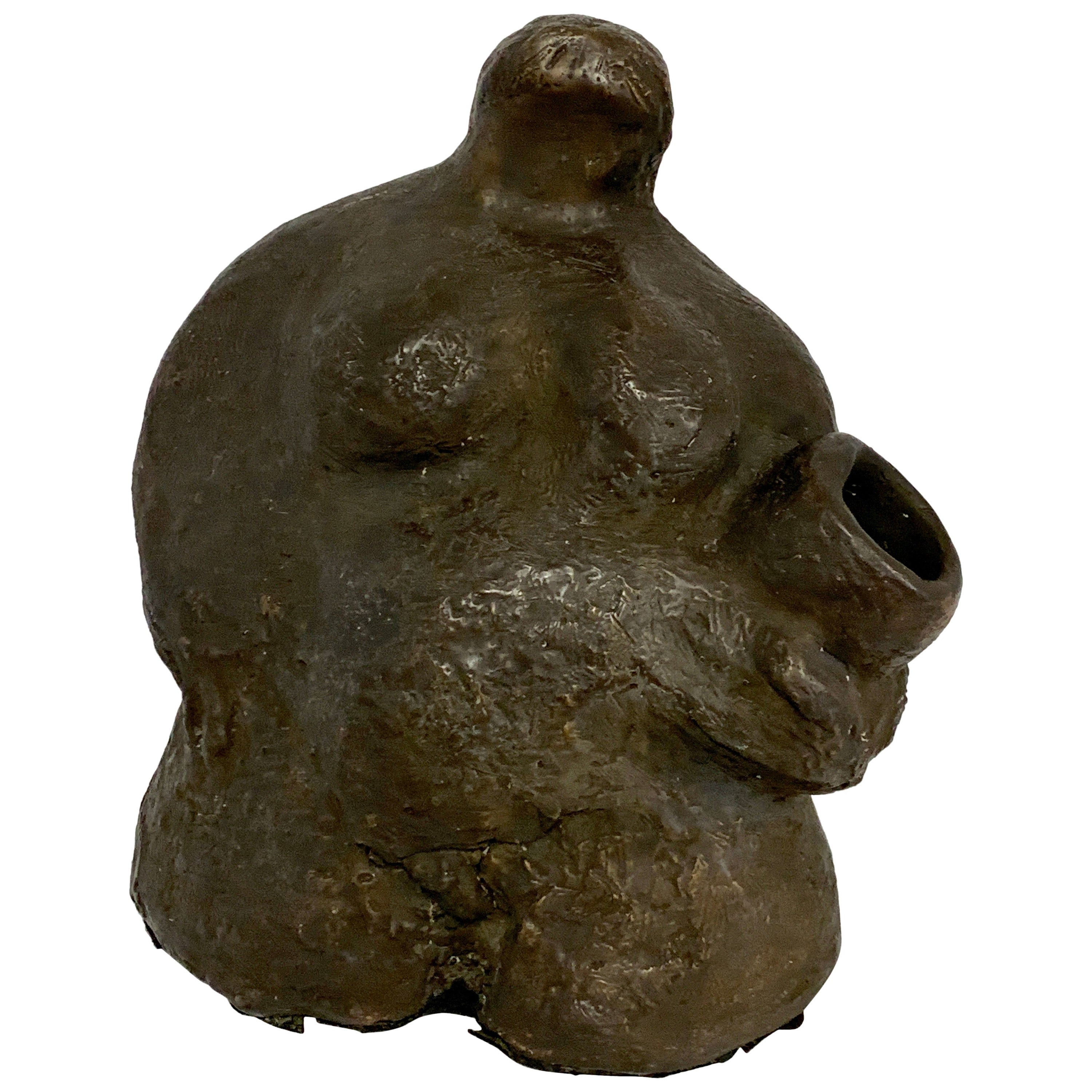 Rare and Regal Cast Stone Native American Indian Cheif Bust at 1stDibs