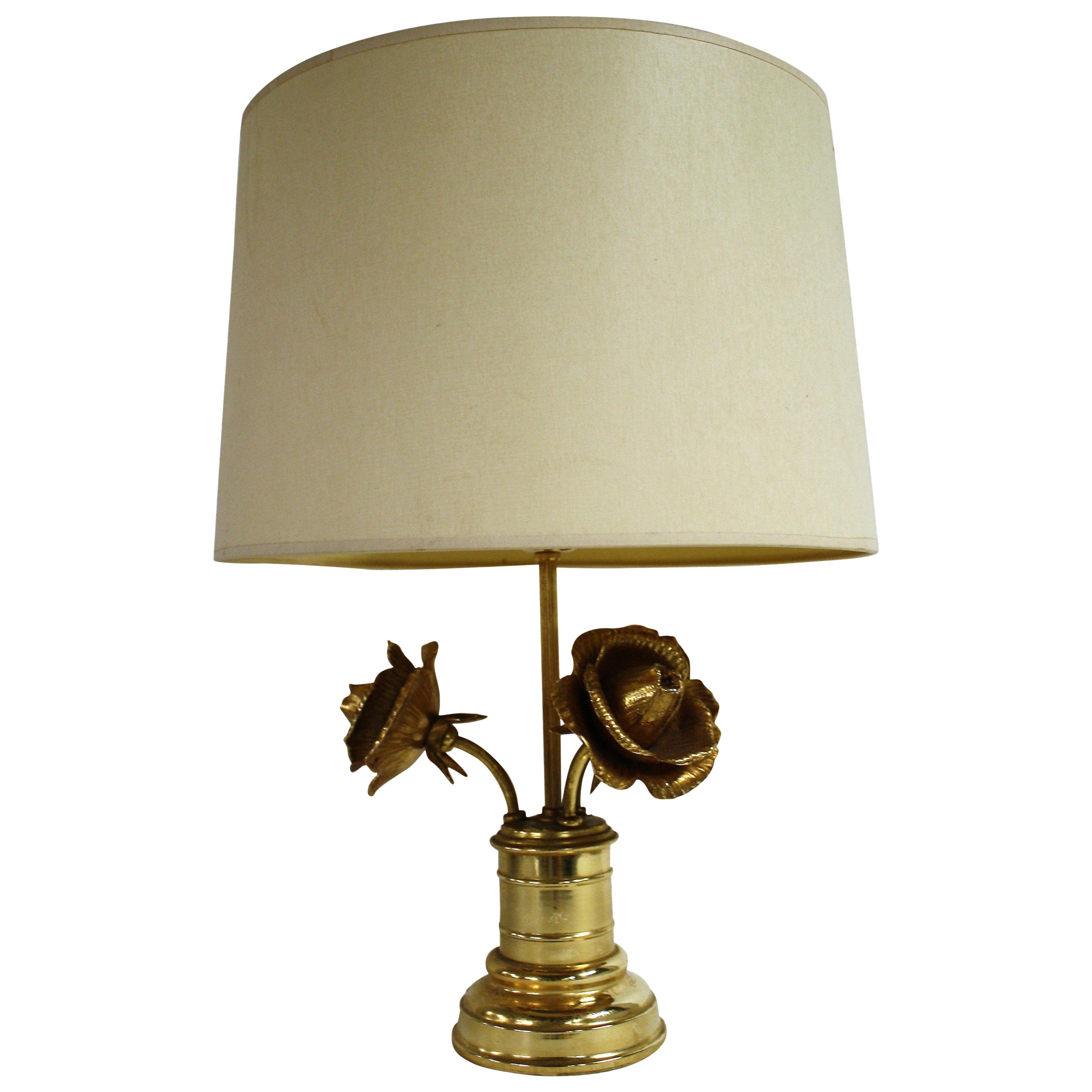Rose Table Lamp For Sale at 1stDibs