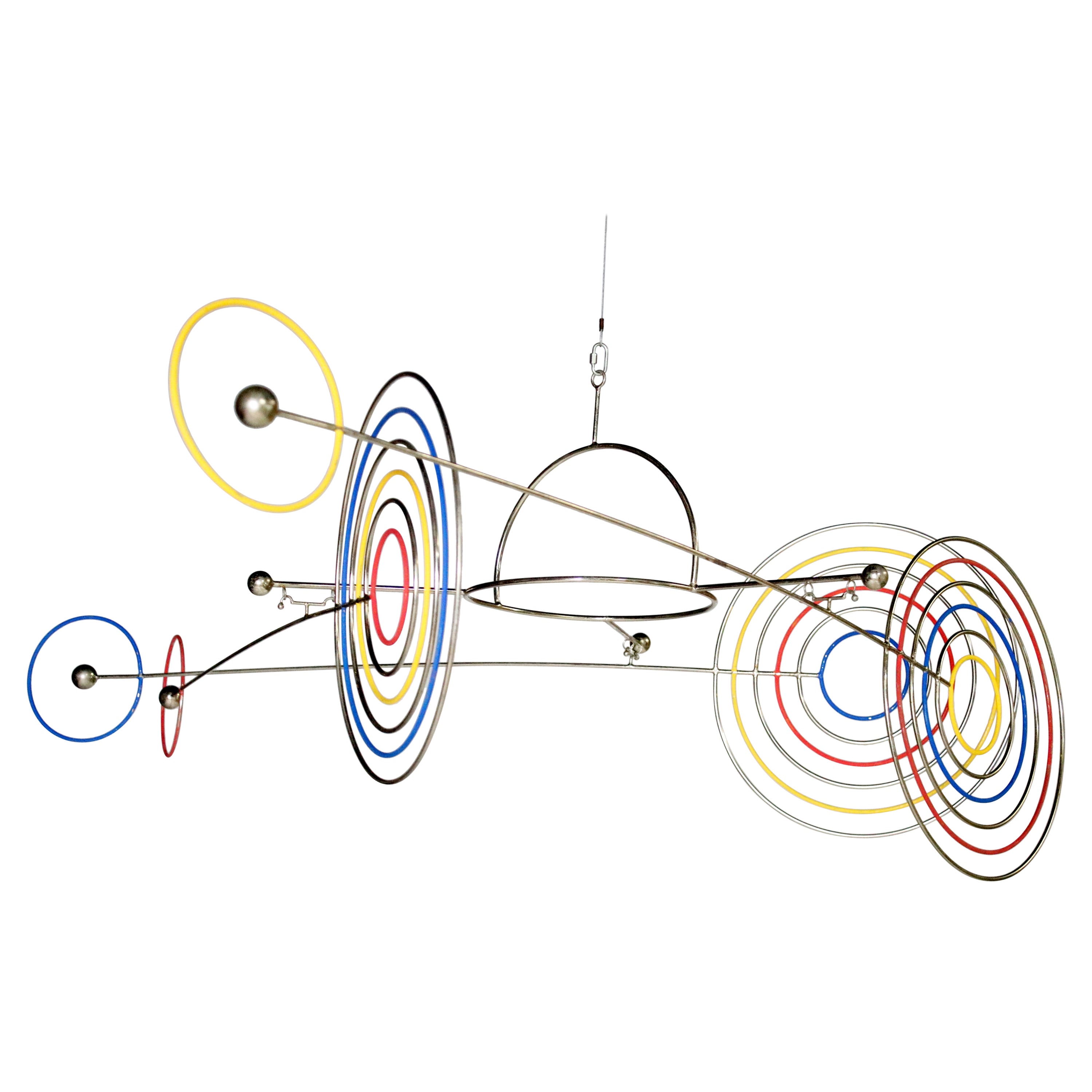 Vintage Red Mobile After Alexander Calder at 1stDibs