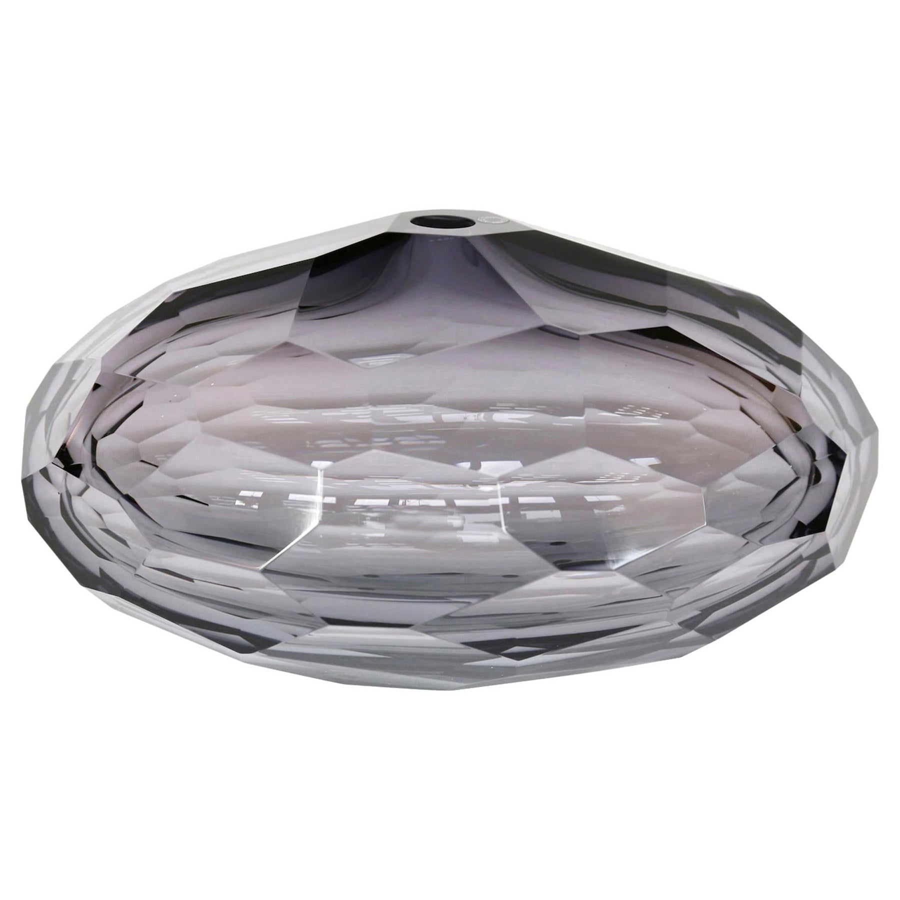 Pedras Faceted Murano Glass Vase For Sale at 1stDibs