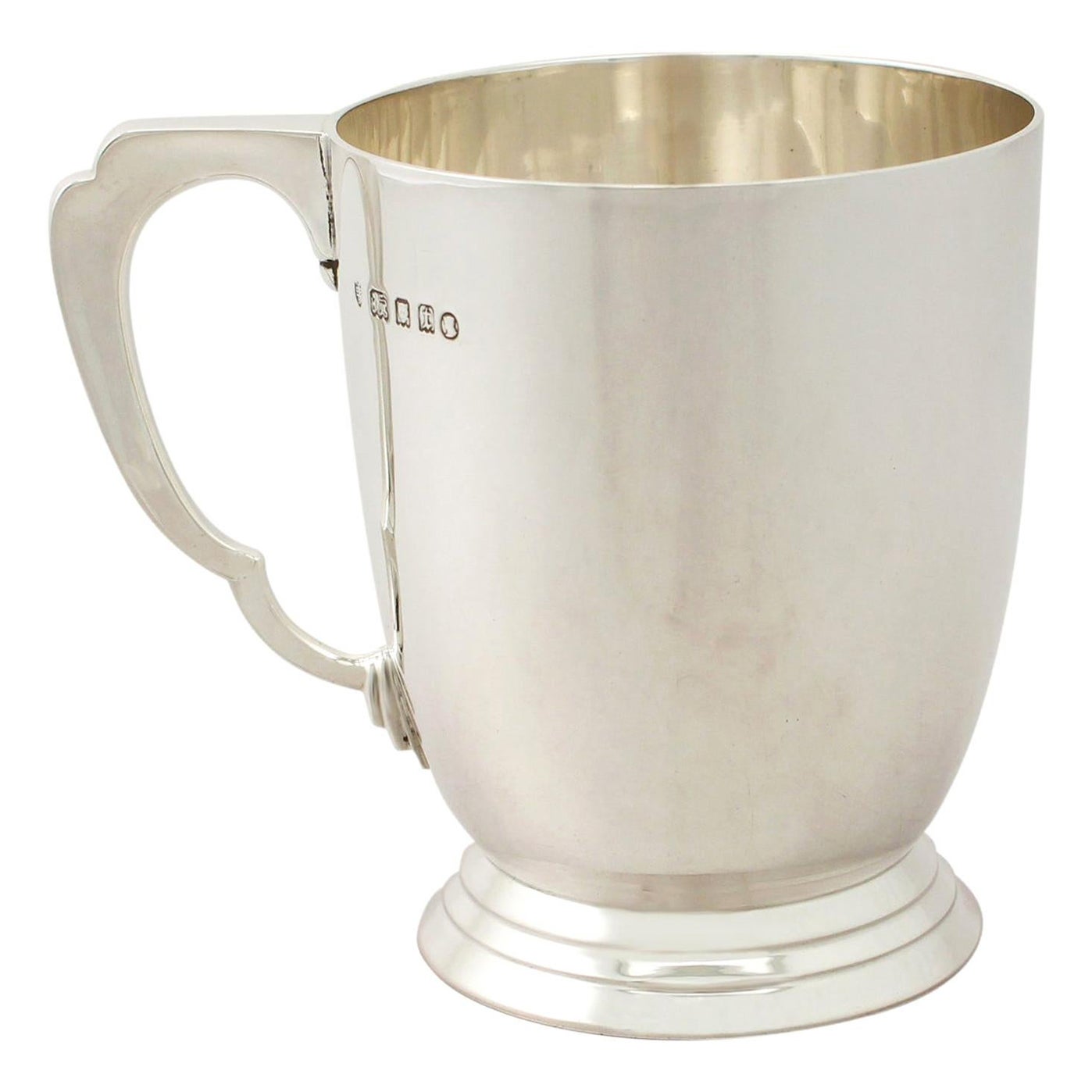 Antique George I Sterling Silver 1/2 Pint Mug 1722 For Sale at 1stDibs