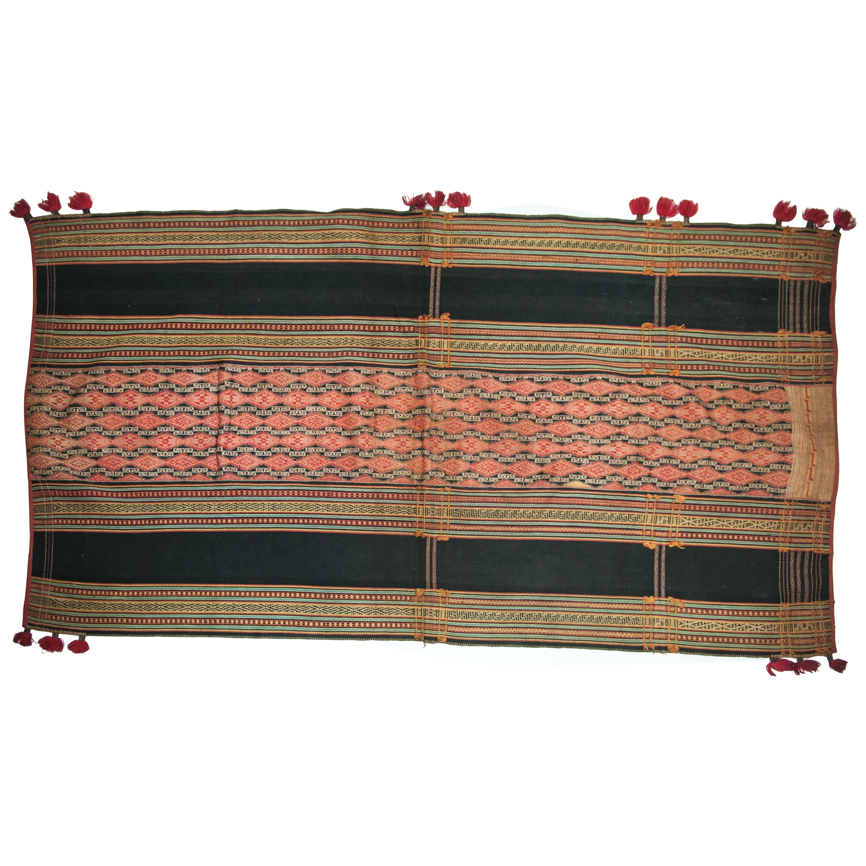 Abaca Tapis Skirt, Philippines, Mid-20th Century For Sale at 1stDibs