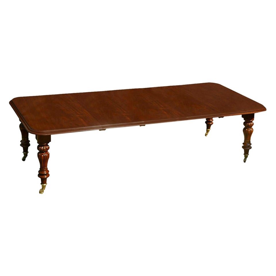 Antique Victorian Extending Dining Table, circa 1870 at 1stDibs