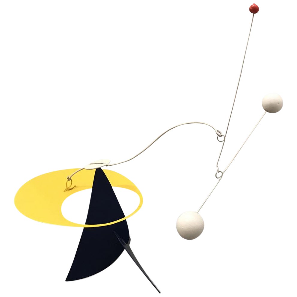 Vintage Red Mobile After Alexander Calder at 1stDibs