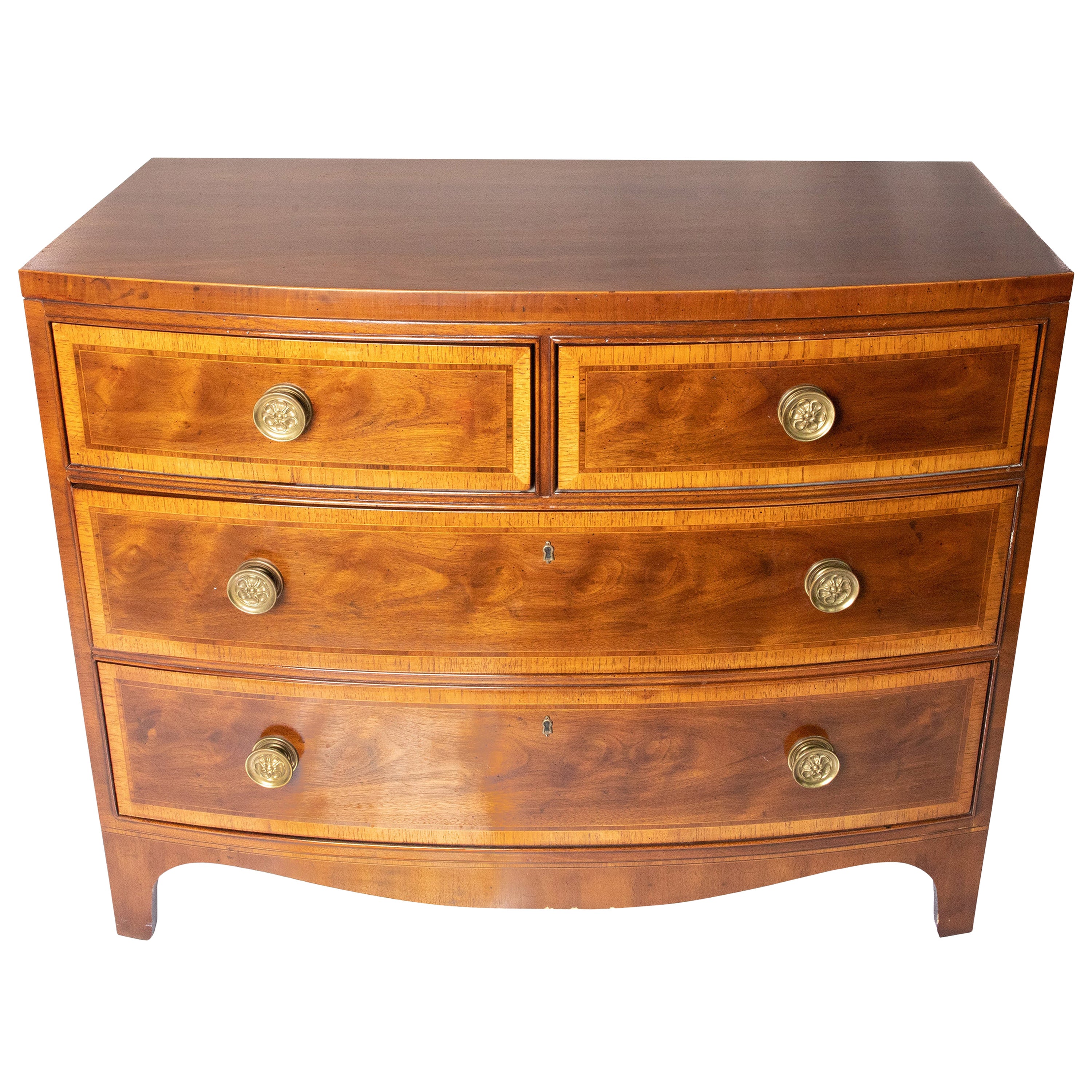 Asian Inspired Campaign Long Chest of Drawers by Henredon at 1stDibs