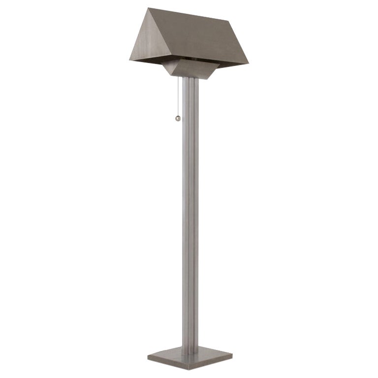 Modern Holtkoetter 6440 Bernie Series Energy-Saver Floor Lamp in Satin ...