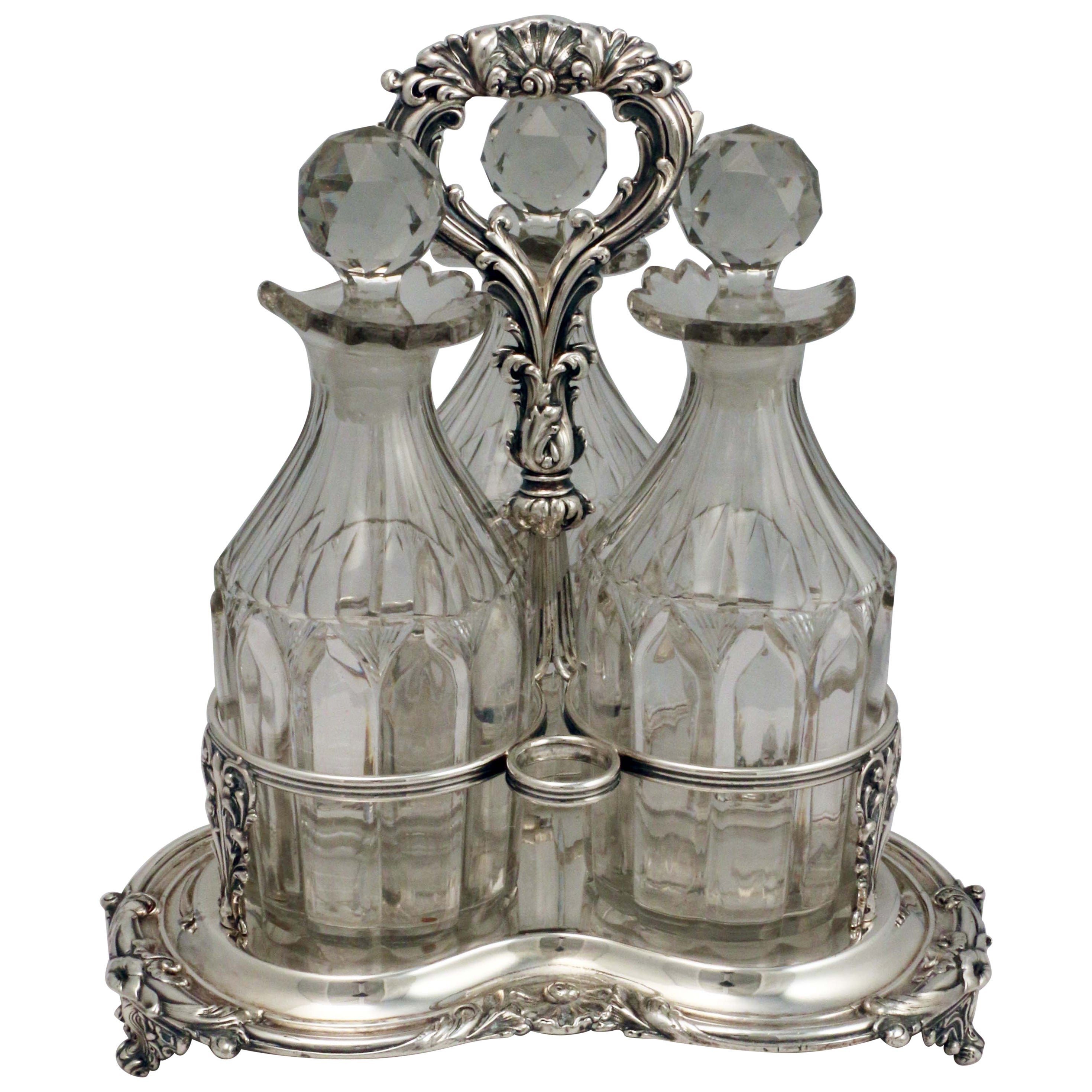 Vintage Set of Decanters at 1stDibs