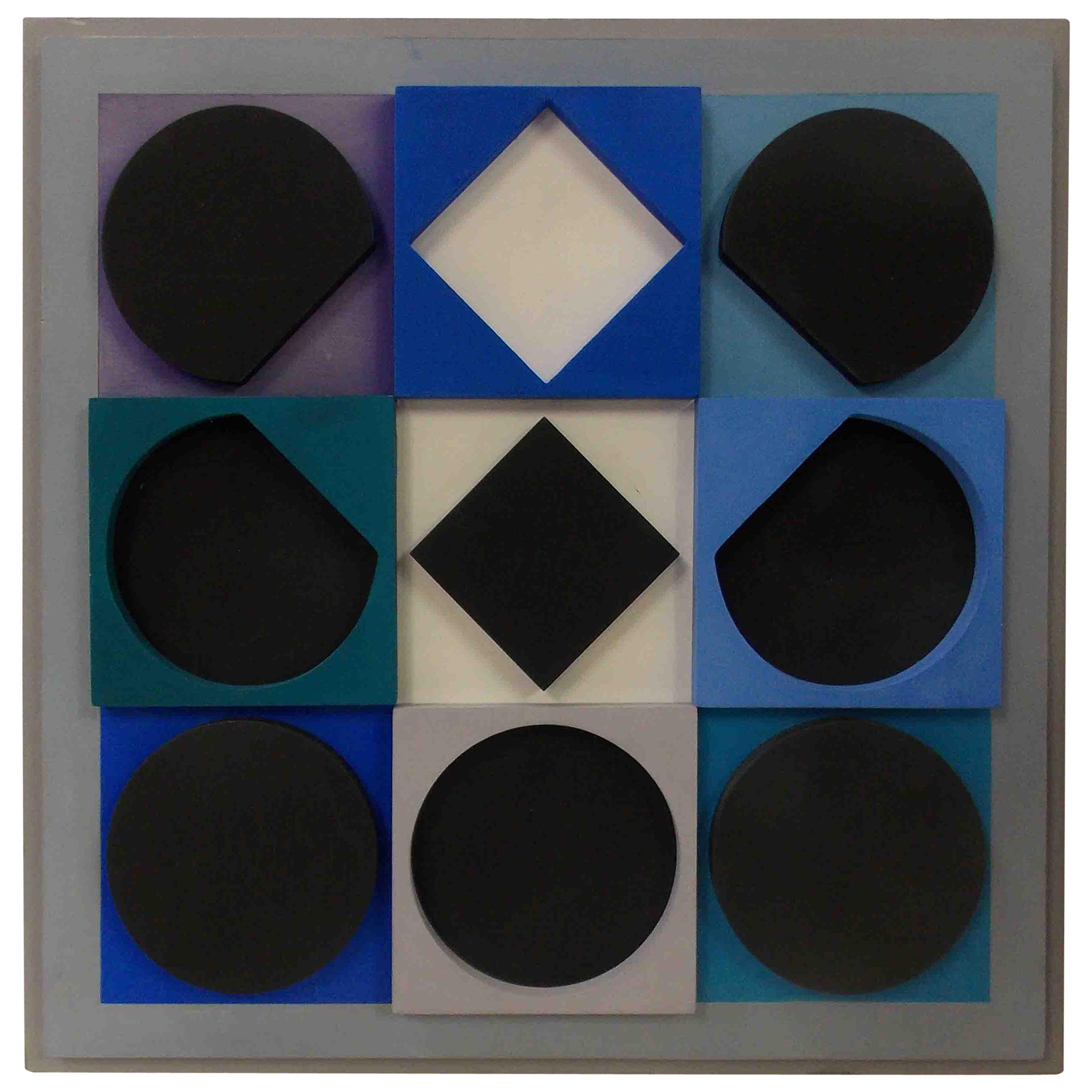 Victor Vasarely Cube Sculpture at 1stDibs
