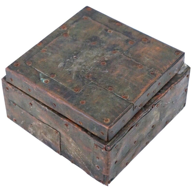 Paul Evans and Phillip Lloyd Powell Style Petite Rosewood Box with ...