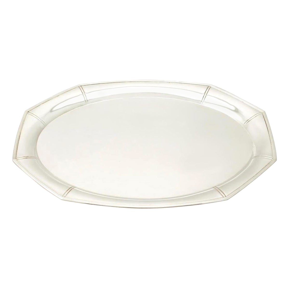 Antique George V English Sterling Silver Presentation Salver, 1930 at ...
