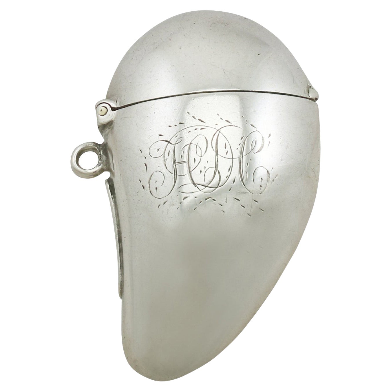 Antique Victorian Silver Plate Travelling Dressing Case, circa 1870 at ...