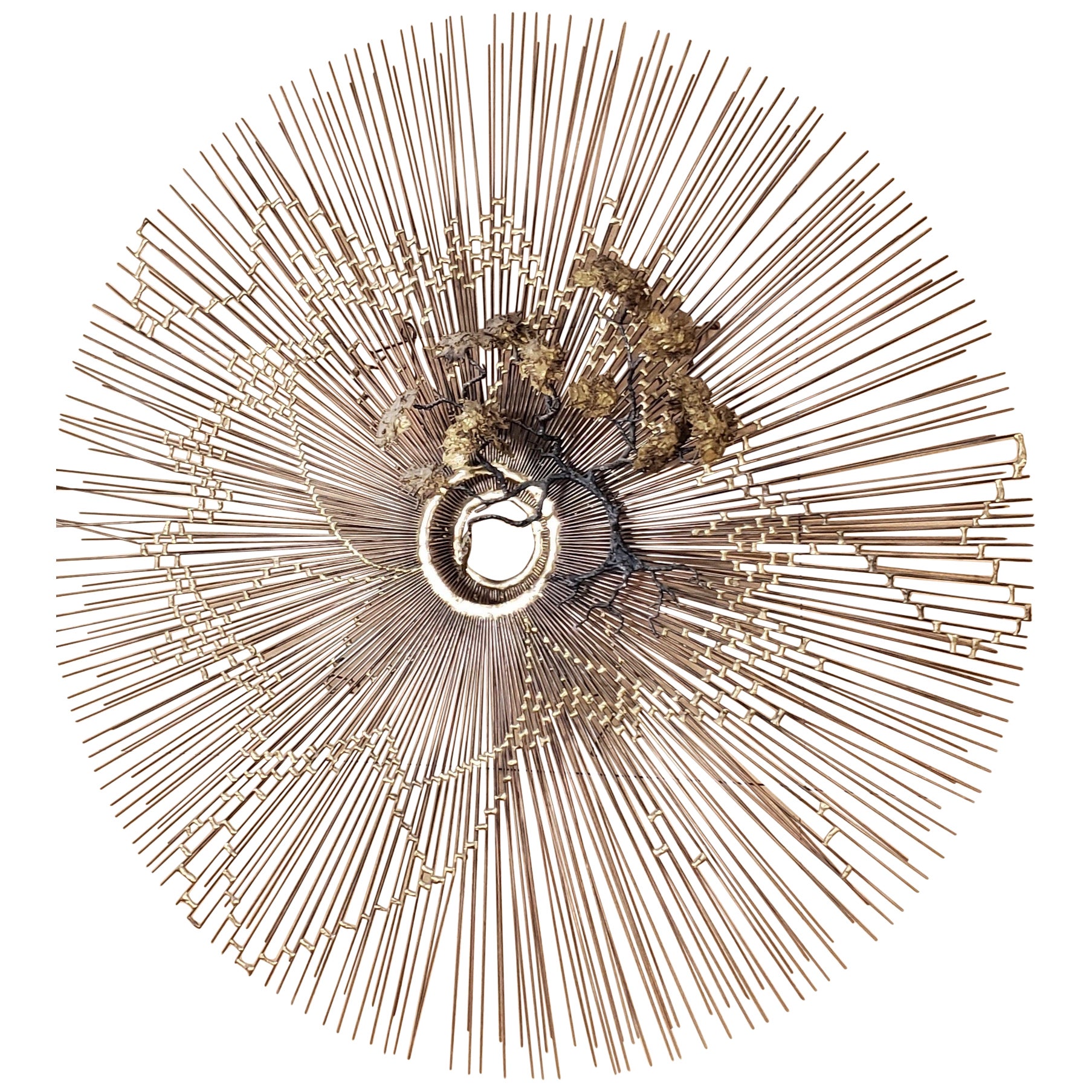 Iron Sun Sculpture, circa 1950, Italy For Sale at 1stDibs