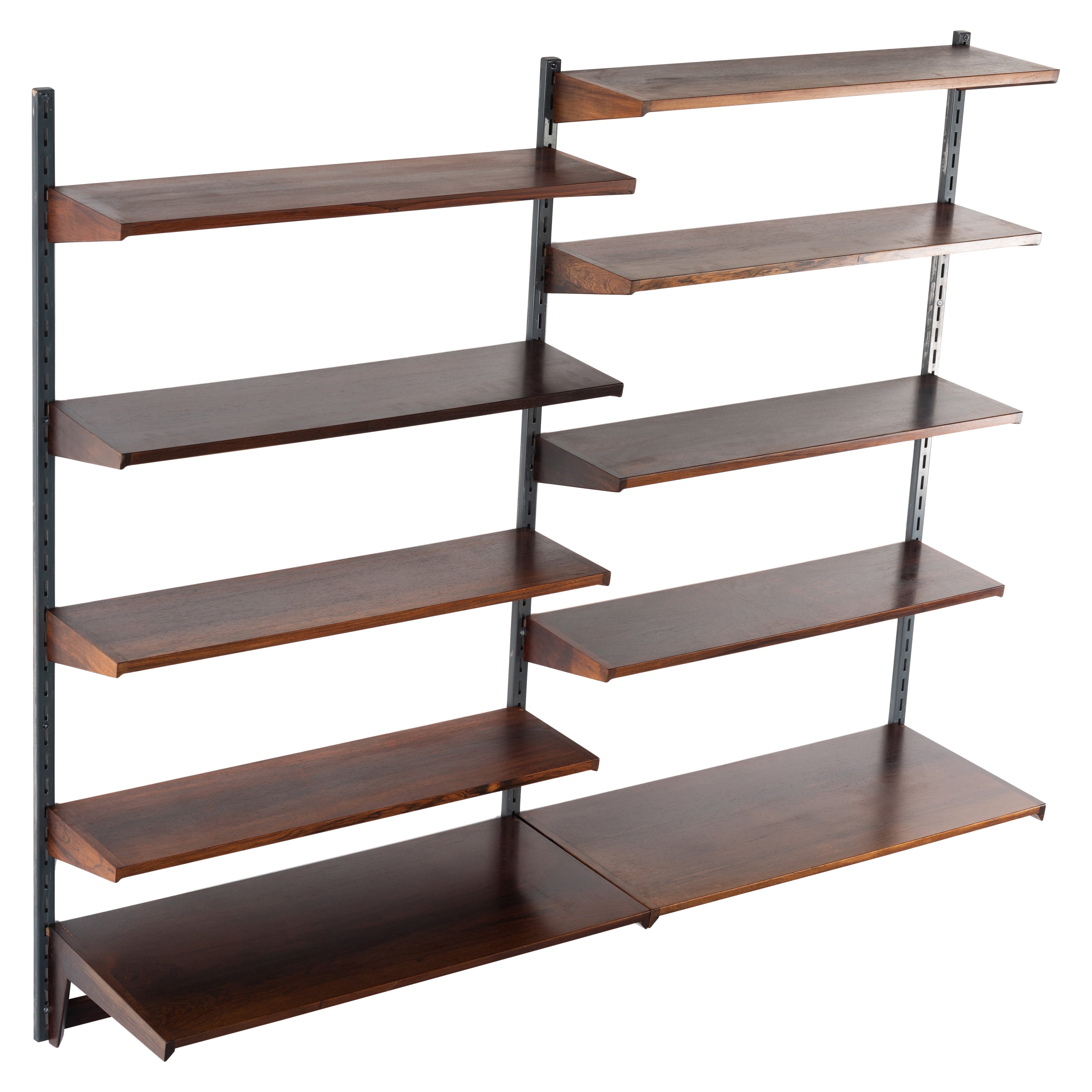 Danish Vintage Reol Shelve Wall Unit by Kai Kristiansen for Fm Møbler ...
