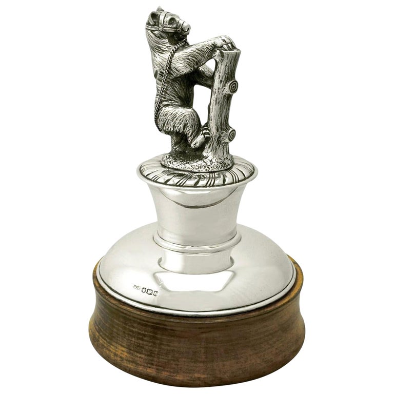 Sterling Silver Gentleman’s Desk Paperweight For Sale at 1stDibs