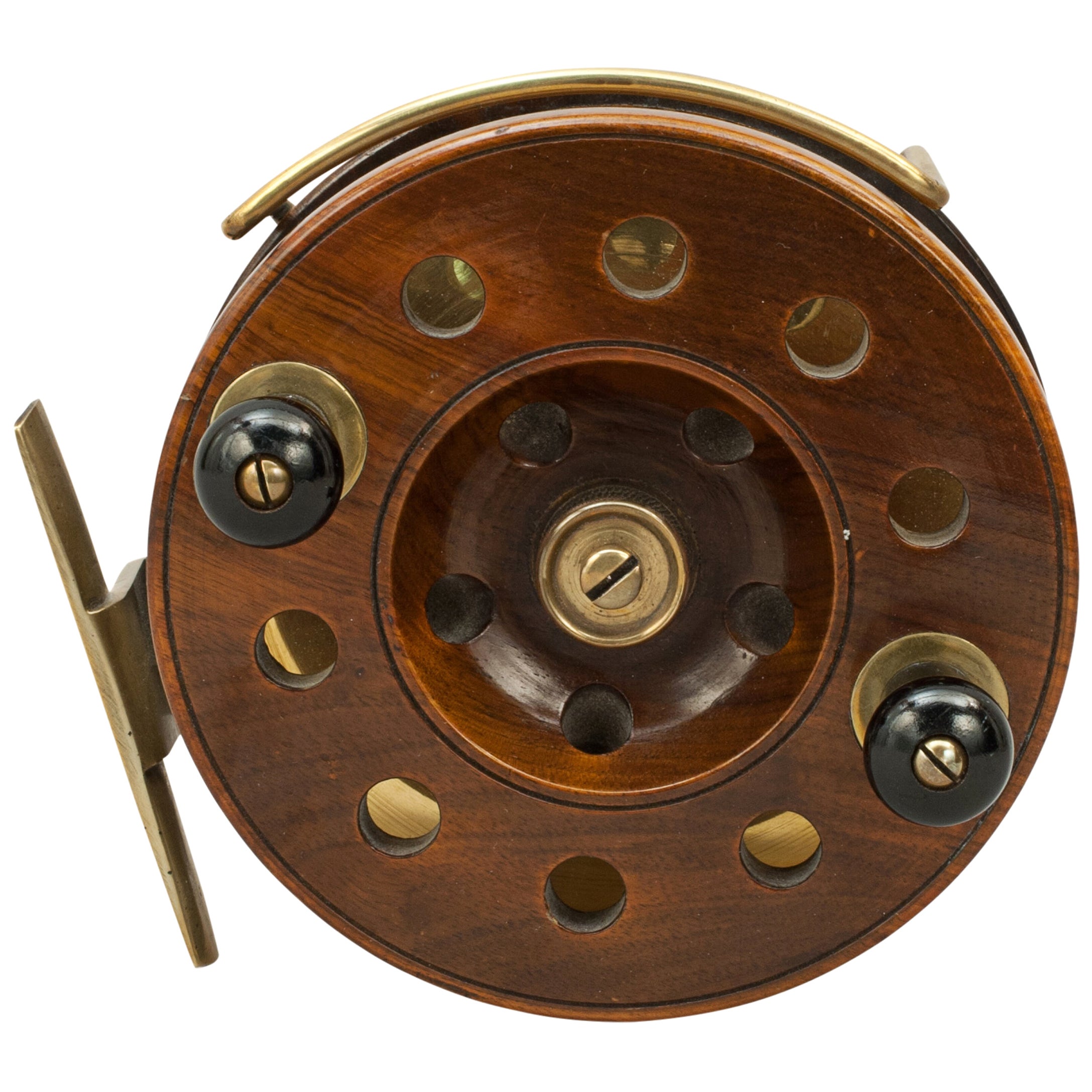 Side casting Salmon Fishing Reel. at 1stDibs