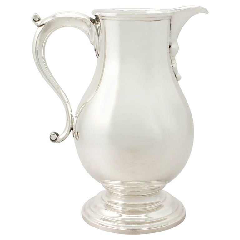 Antique American Sterling Silver Beer/ Water Jug at 1stDibs