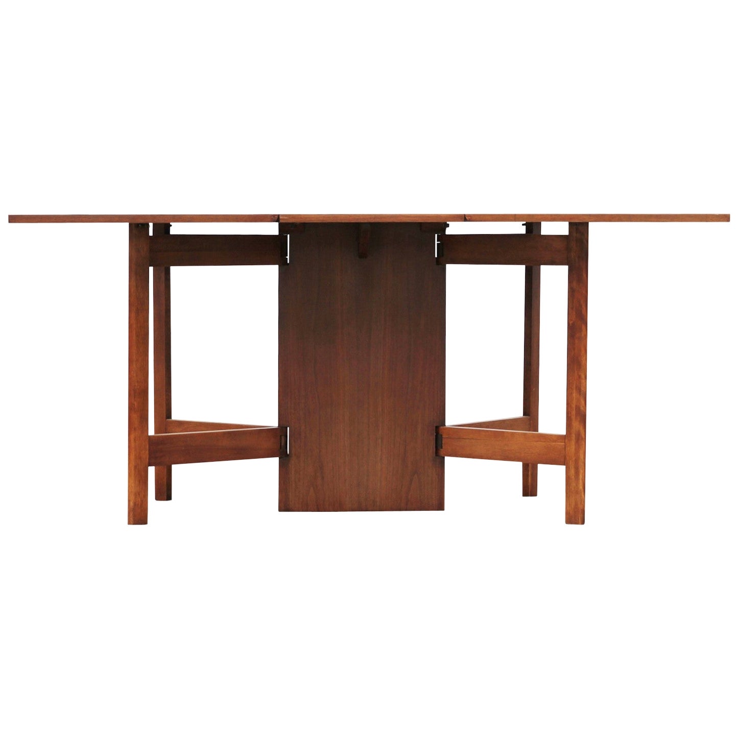 Nelson Gate Leg Dining Table at 1stDibs