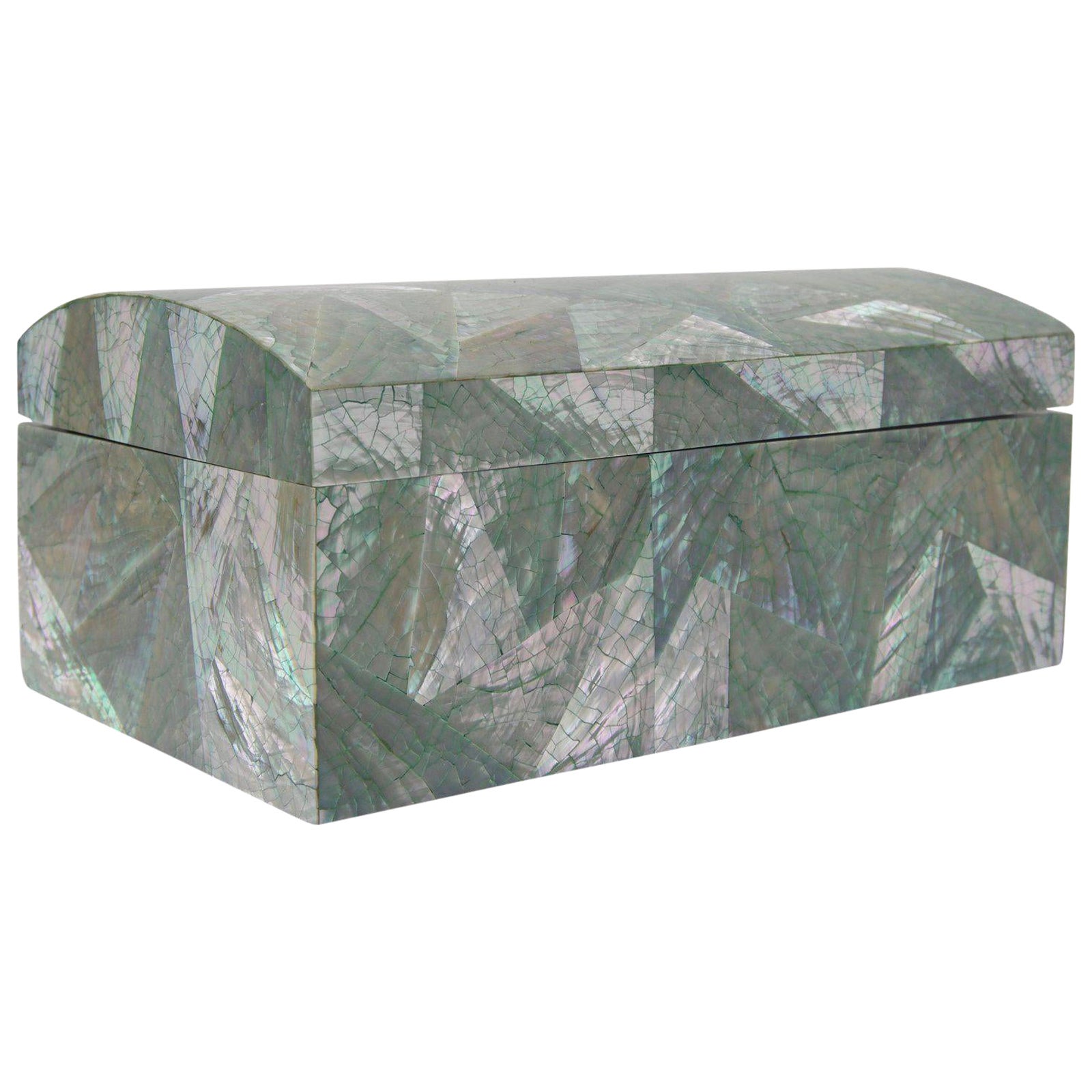 Tesselated Coral box by Maitland- Smith For Sale at 1stDibs