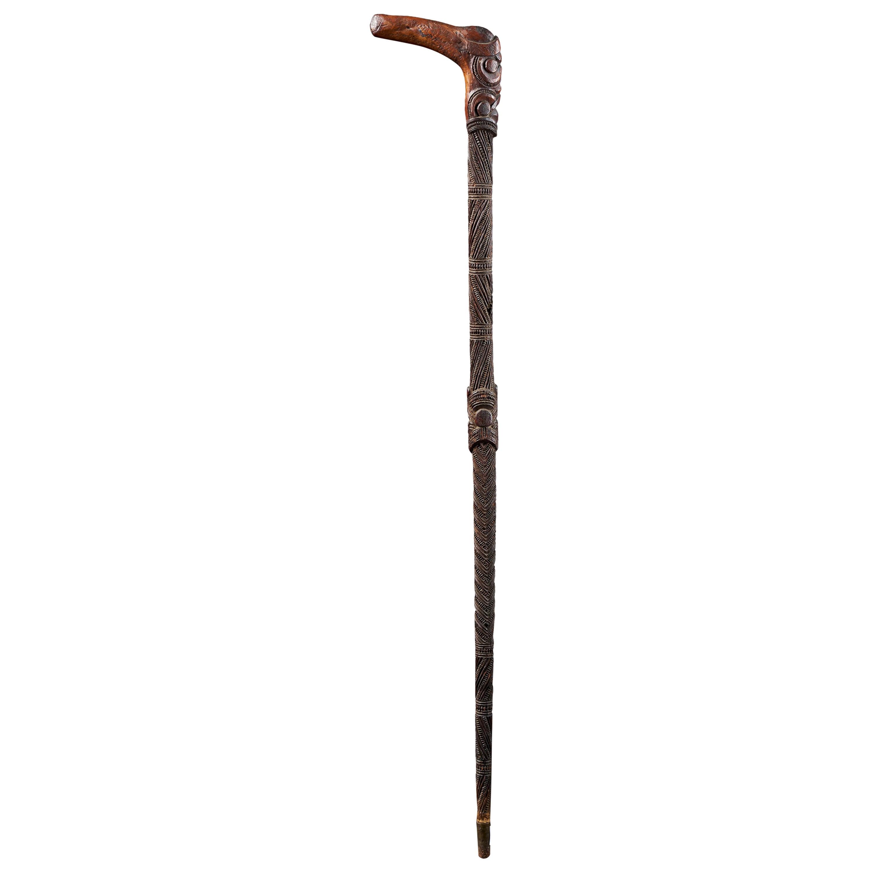 Tribal Walking Stick For Sale at 1stDibs