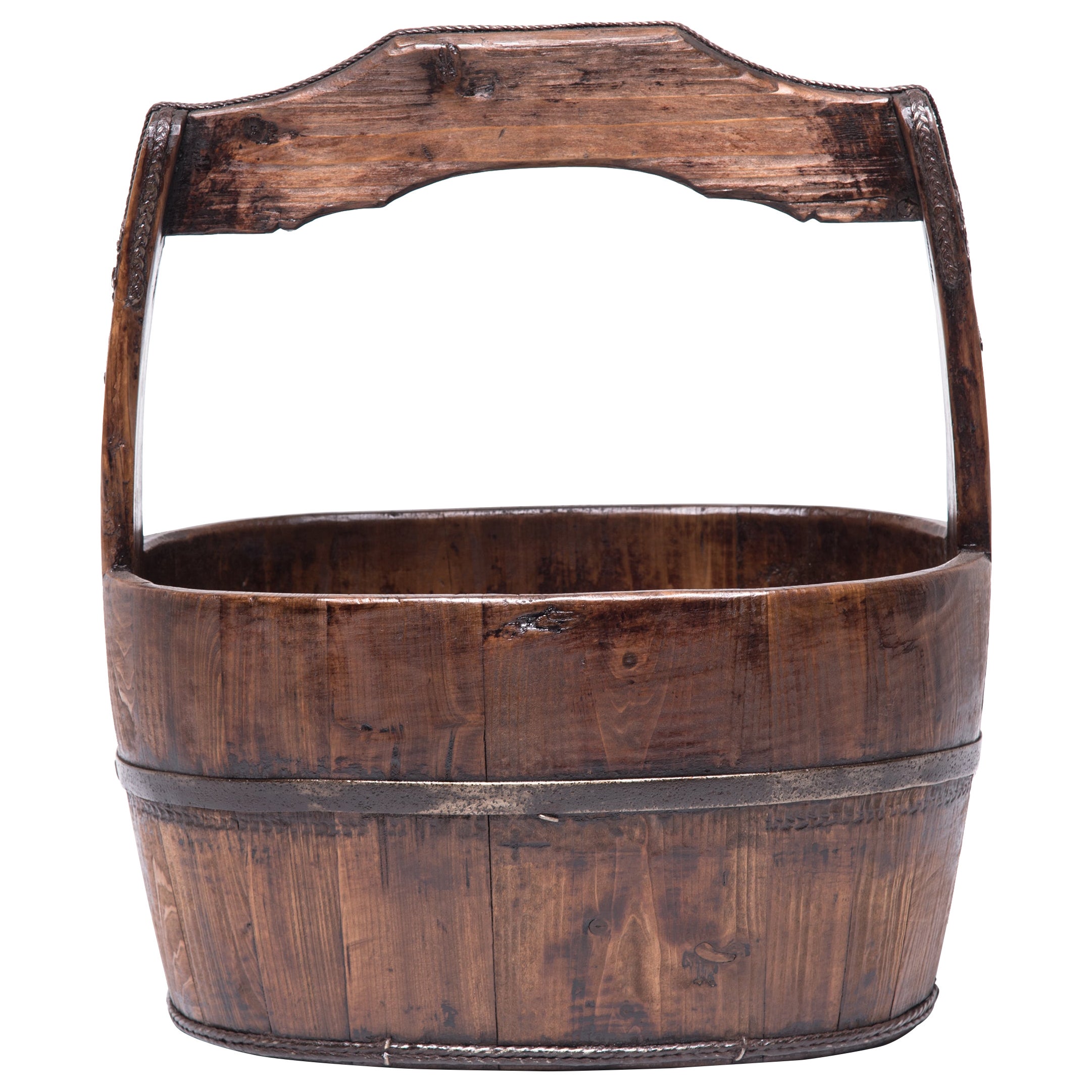 19th Century Provincial Chinese Water Bucket at 1stDibs