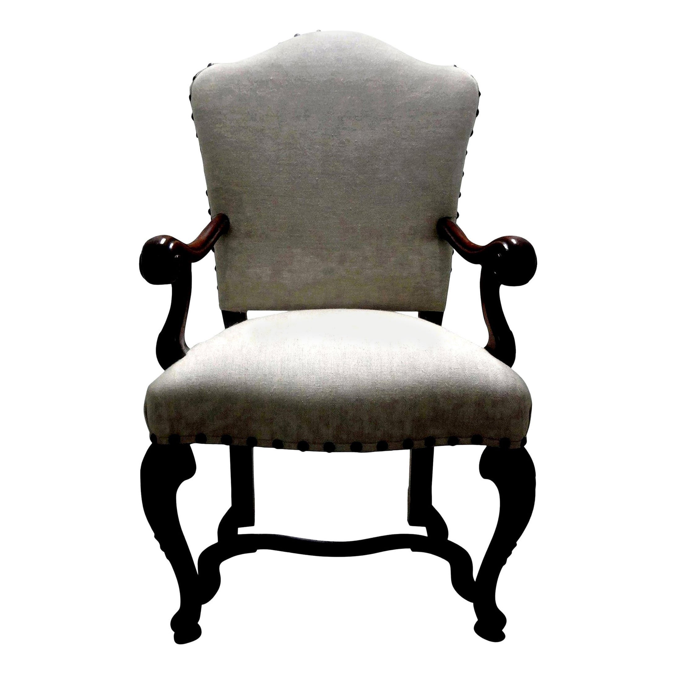 18th Century, Italian Louis XIV Walnut Chair For Sale at 1stDibs ...