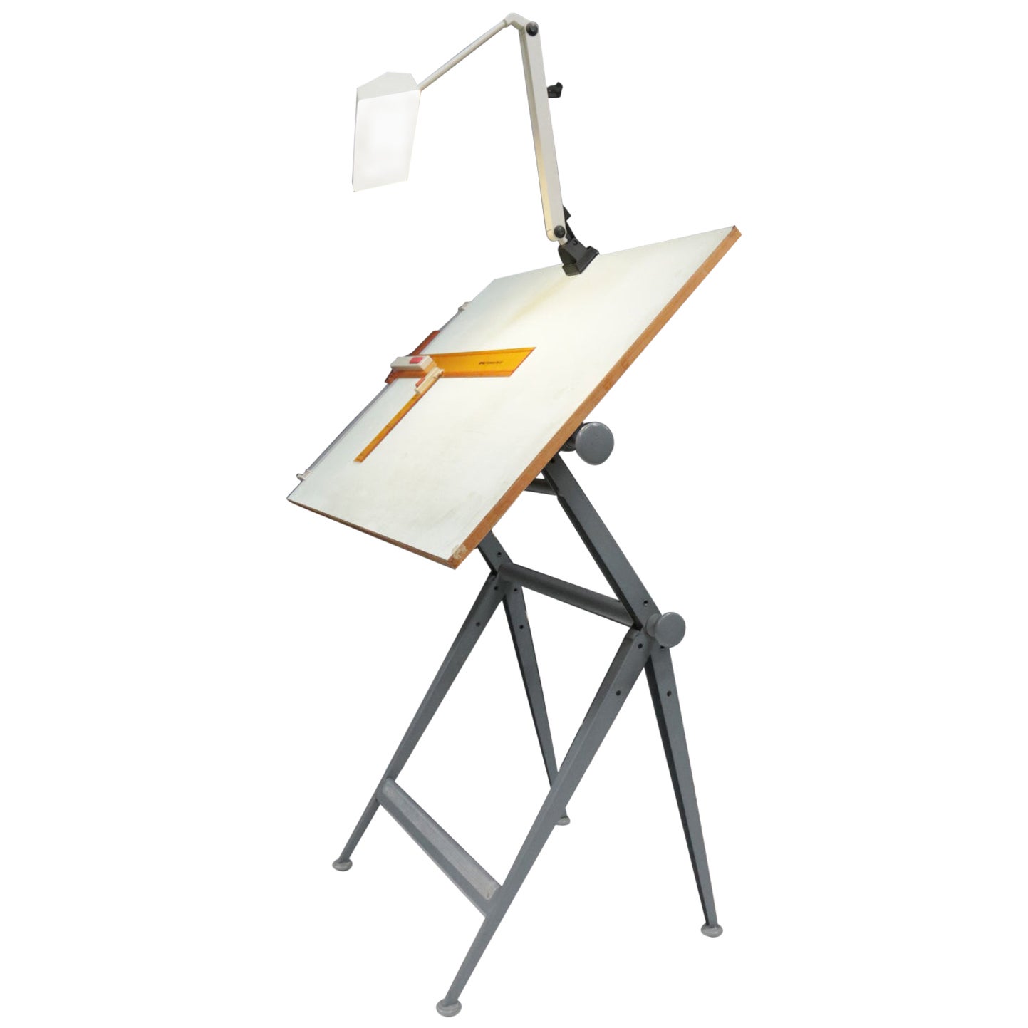 Friso Kramer Professional Drafting Table with Counter Weight at 1stDibs