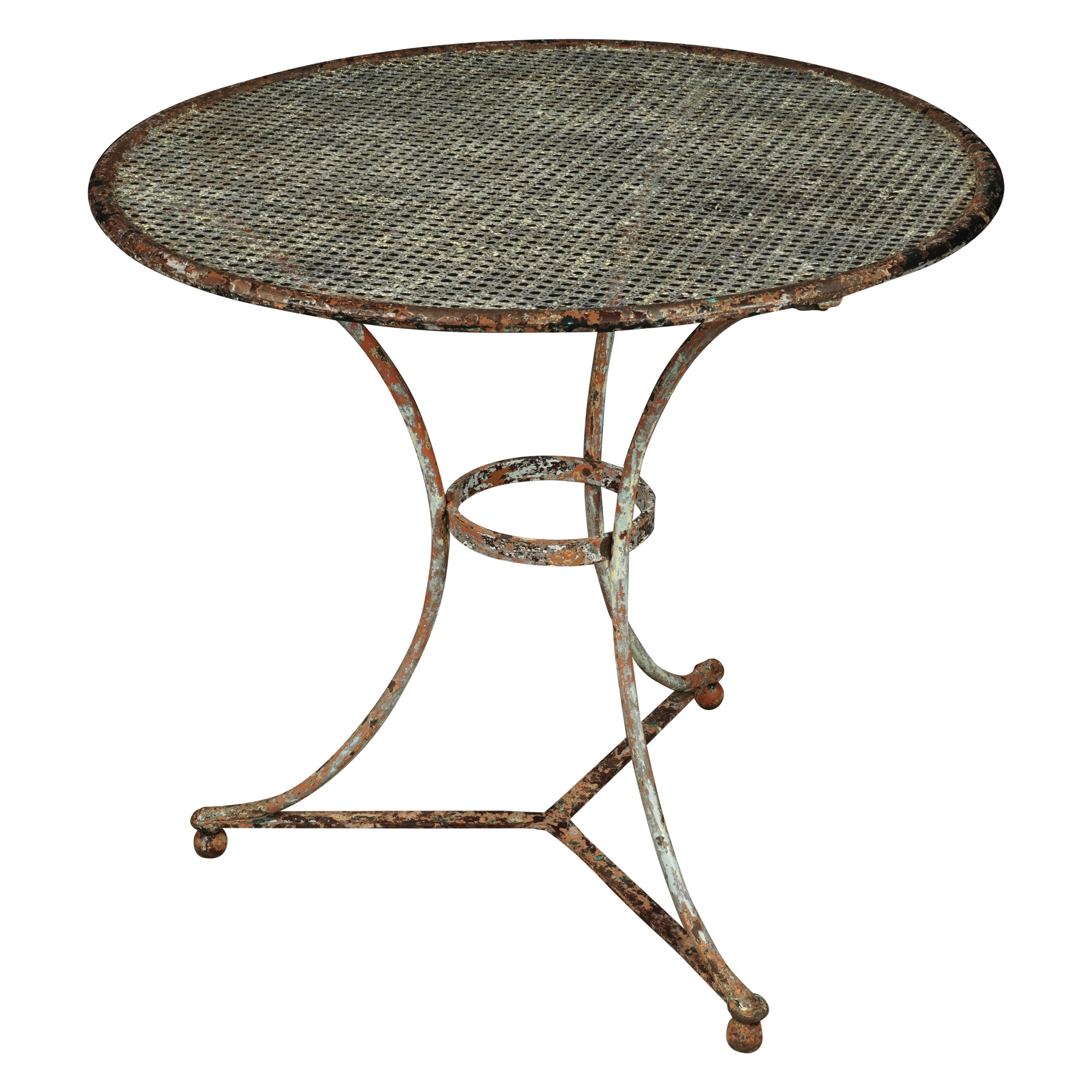 Set of Three Vintage Bistro Tables from France, circa 1960 For Sale at ...