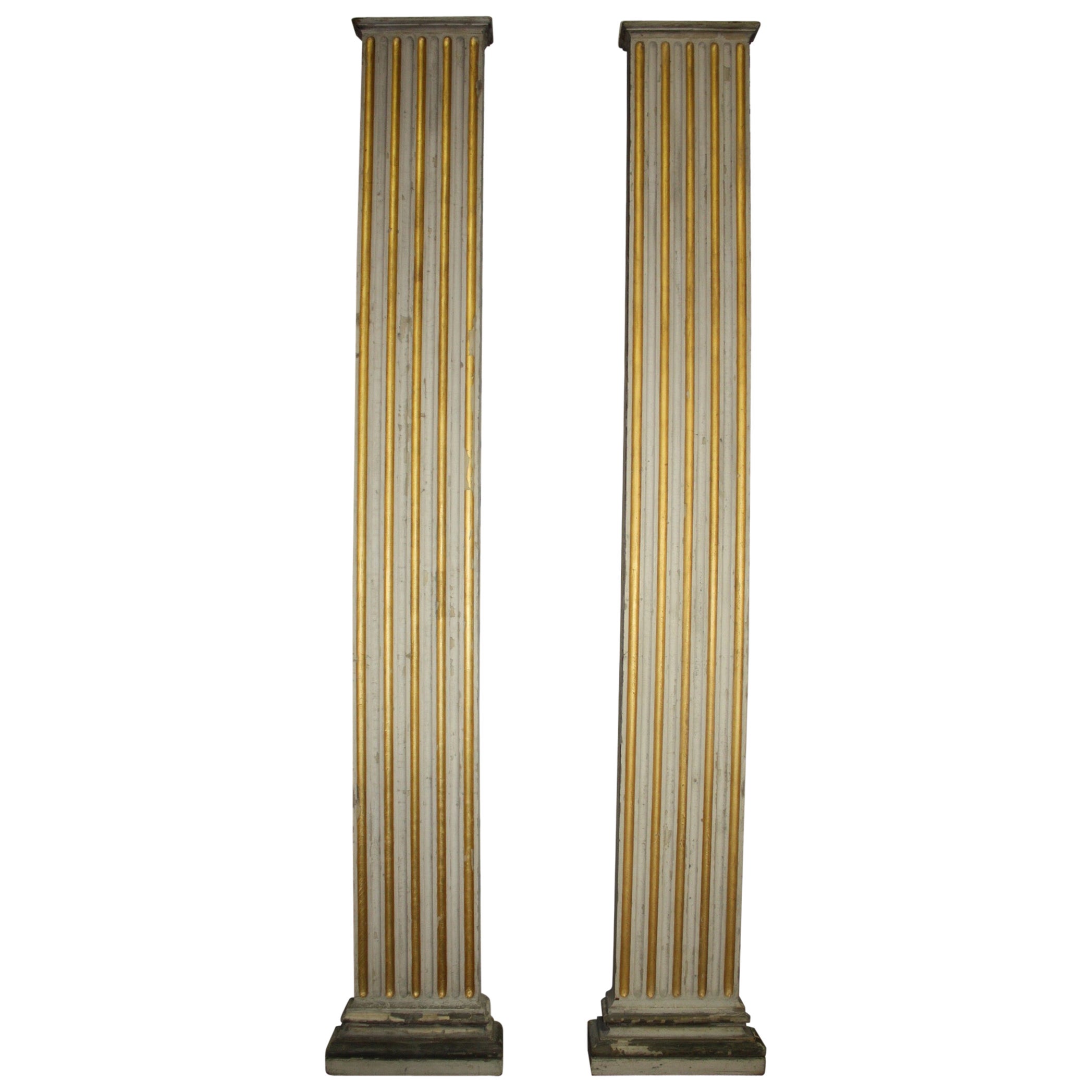 French Early 19th Century Pair of Columns For Sale at 1stDibs