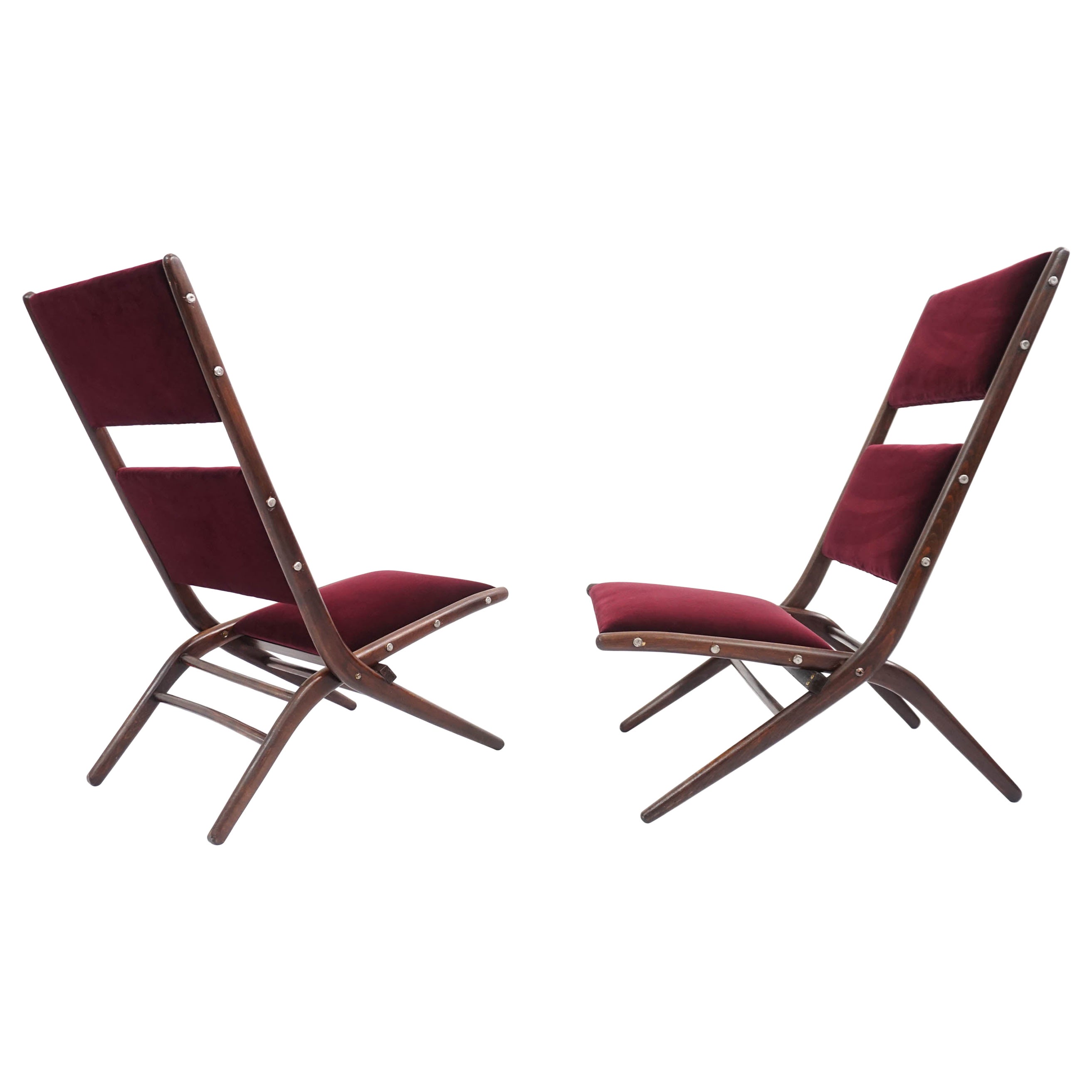 Rare Renato Balestra Lounge Chair, from France, 1970s at 1stDibs