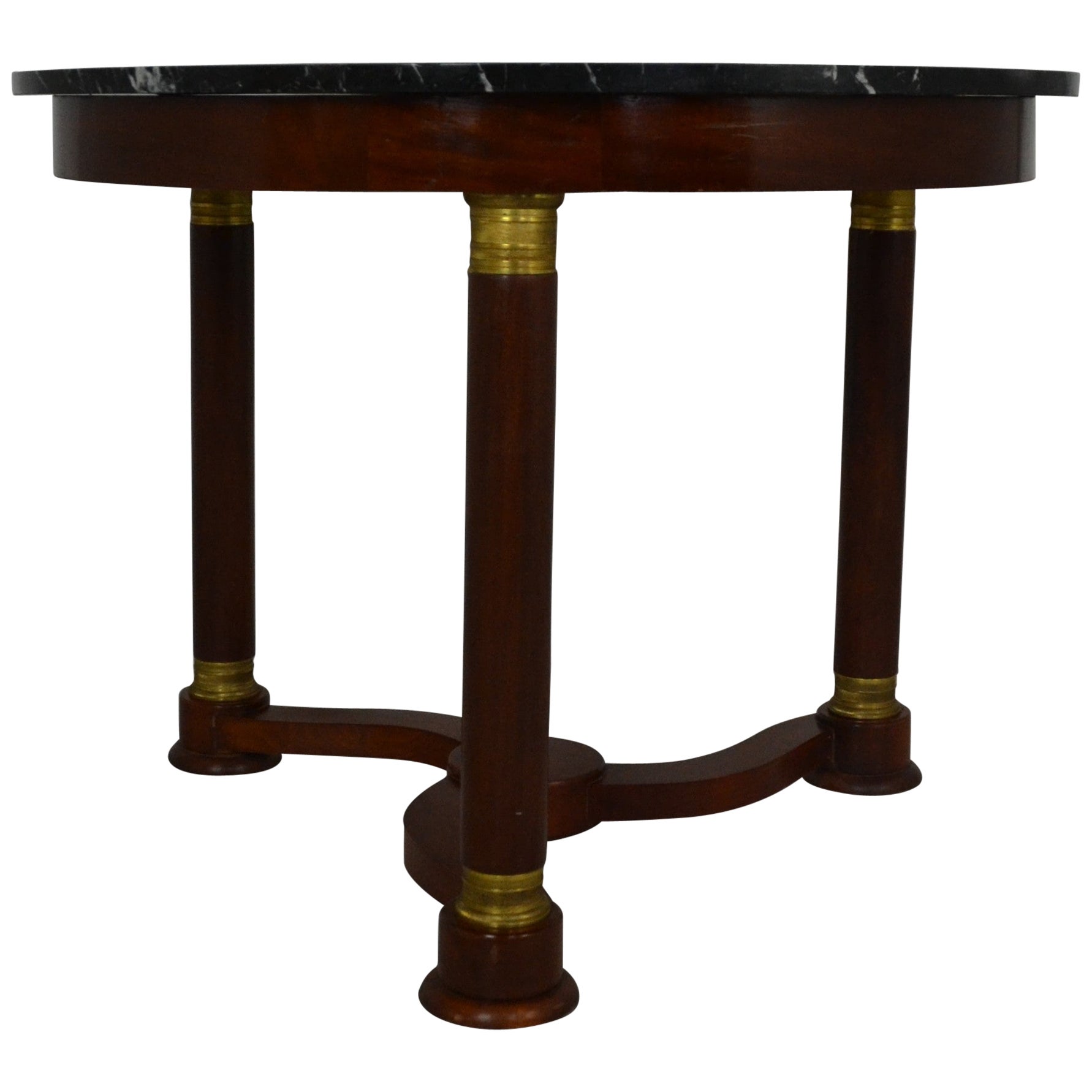 Vintage British Colonial Style Table at 1stDibs