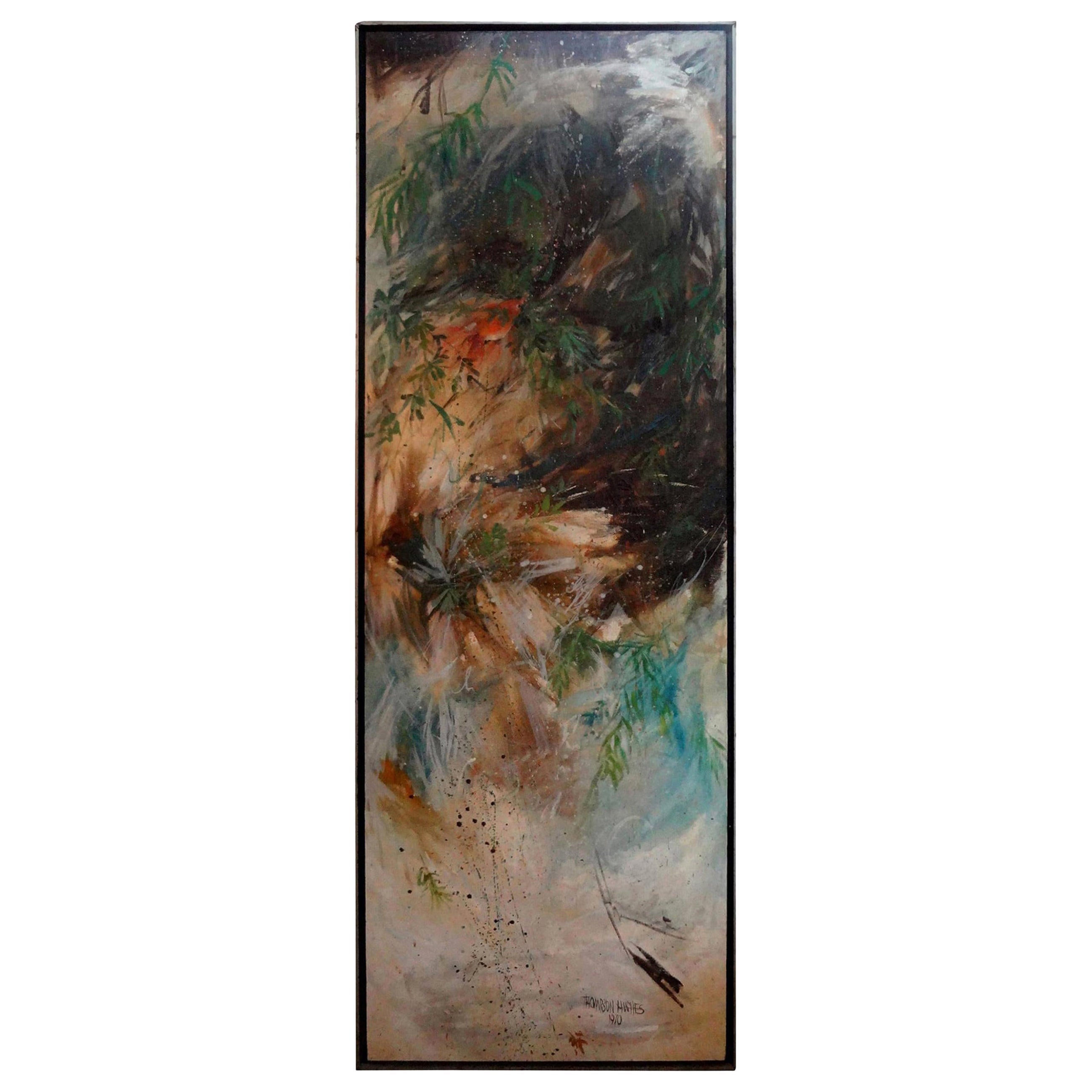 Franz Gailliard Large Oil on Canvas La Place Sainte Gudule For Sale at ...