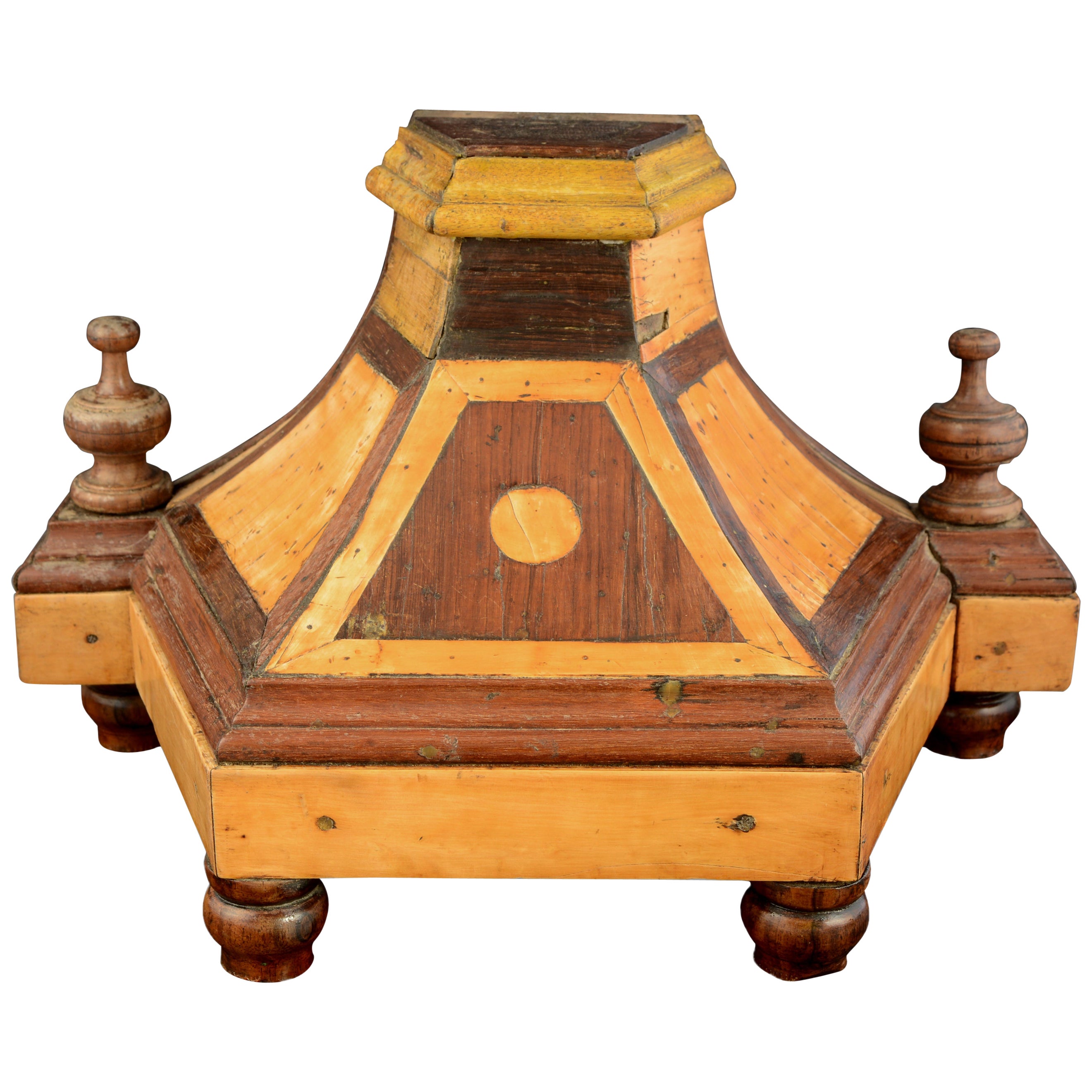 Fossilised Wood Plinth For Sale at 1stDibs