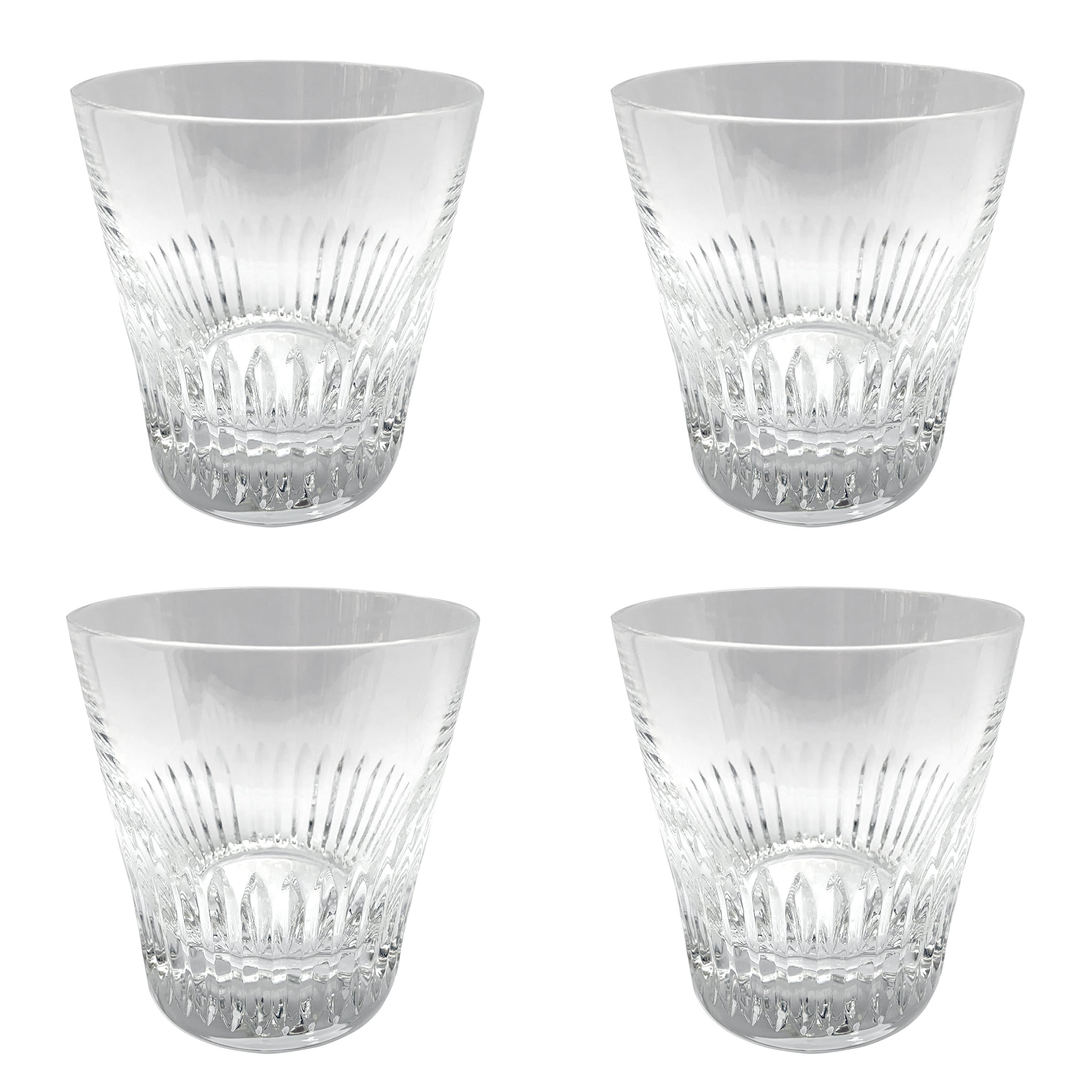 Set of Eight Crystal Glasses by William Yeoward at 1stDibs