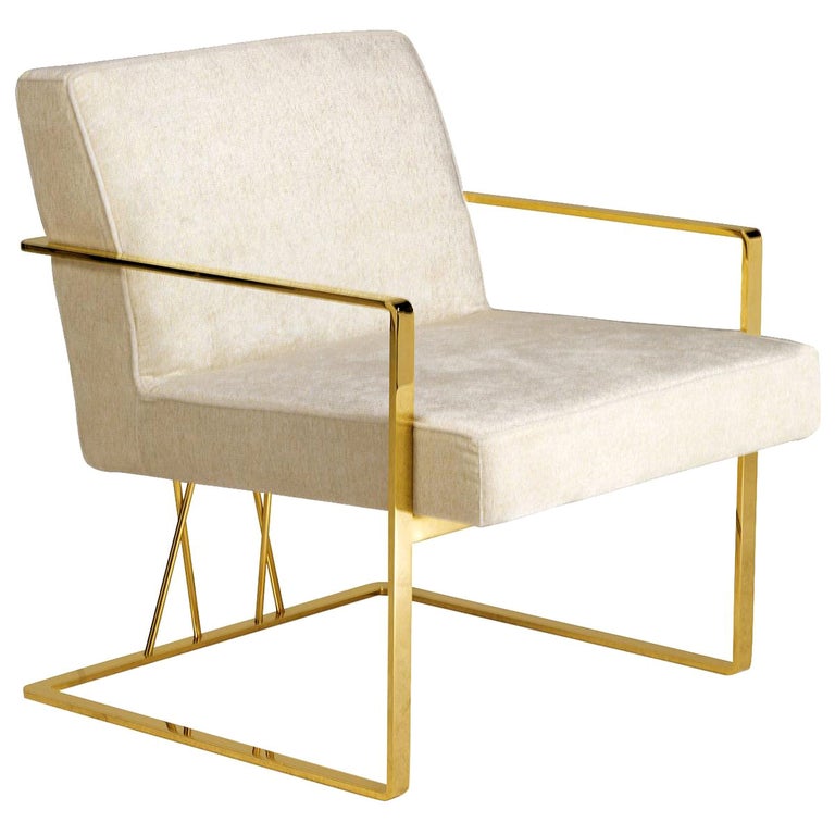 Orione White Armchair For Sale at 1stDibs