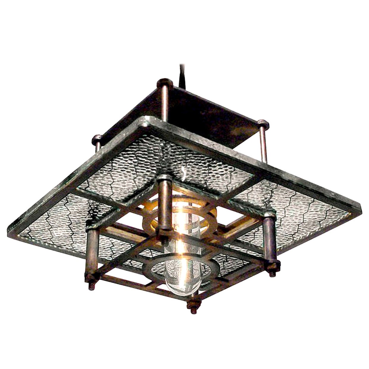 Industrial Vented Lamp For Sale at 1stDibs