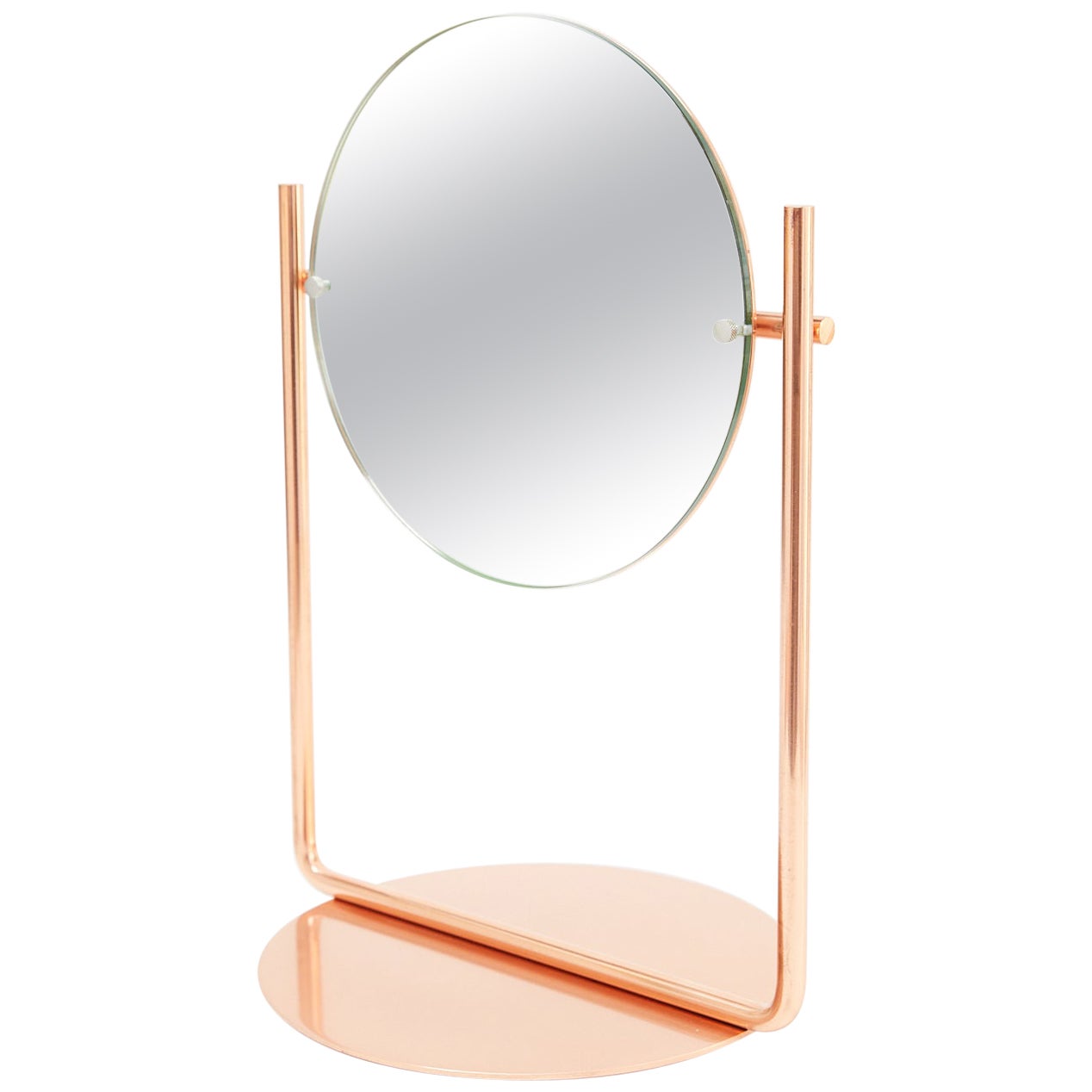 Large Vintage Table Top Vanity Mirror by Karl Springer at 1stDibs