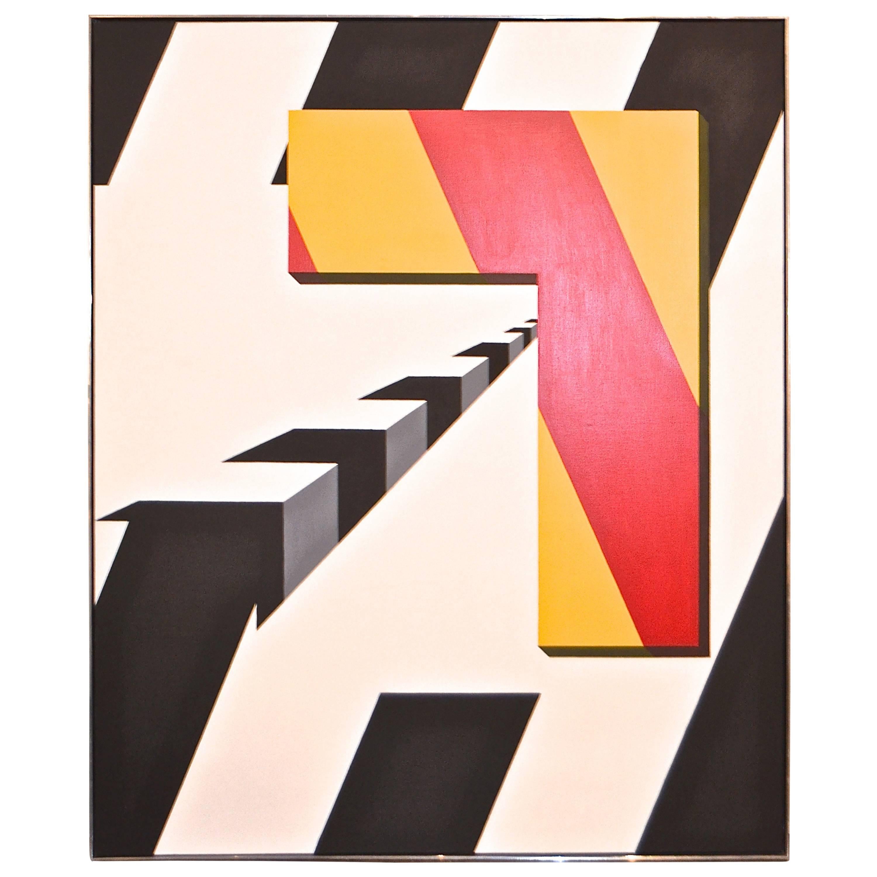 Alan D'Arcangelo "Landscape" 1969 For Sale at 1stDibs